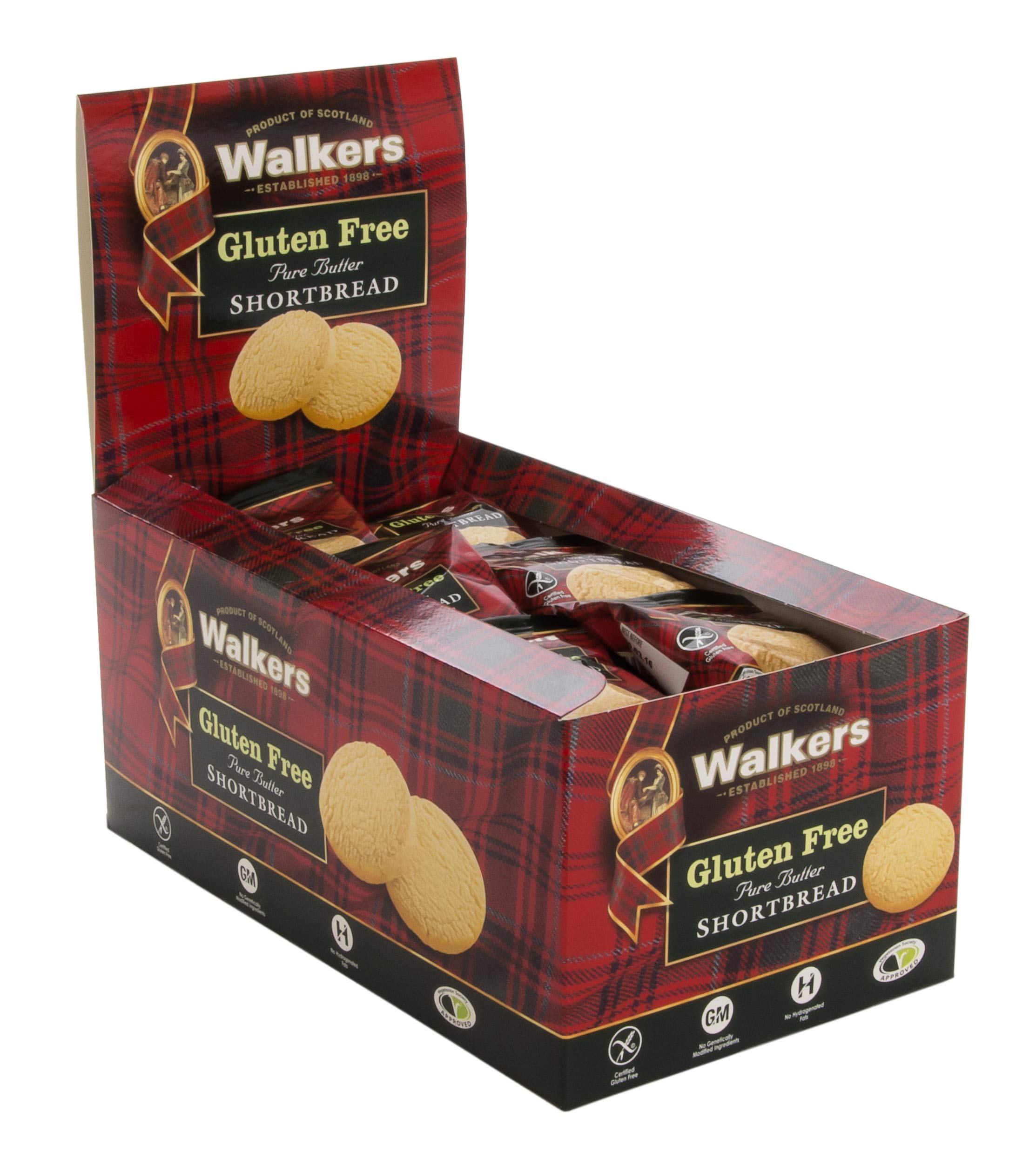 Snapklik.com : Walkers Pure Butter Shortbread Rounds, Gluten Free ...
