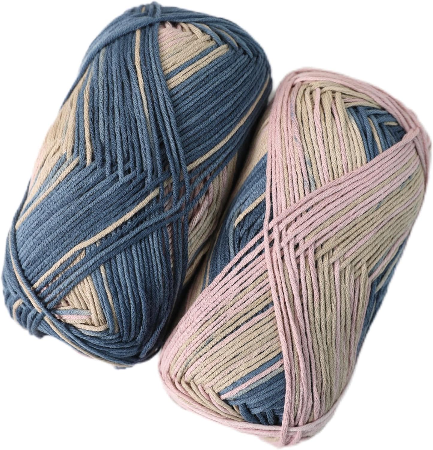 Amazon.com: Fine Knitted and Crocheted Cotton Yarn, 100% Long Staple ...