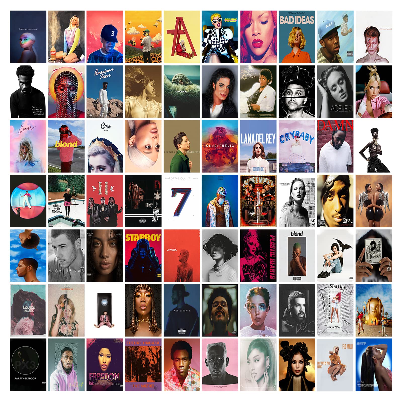 70 Pcs 4x6 In Vintage Rock Wall Collage Kit Aesthetic | Desertcart OMAN