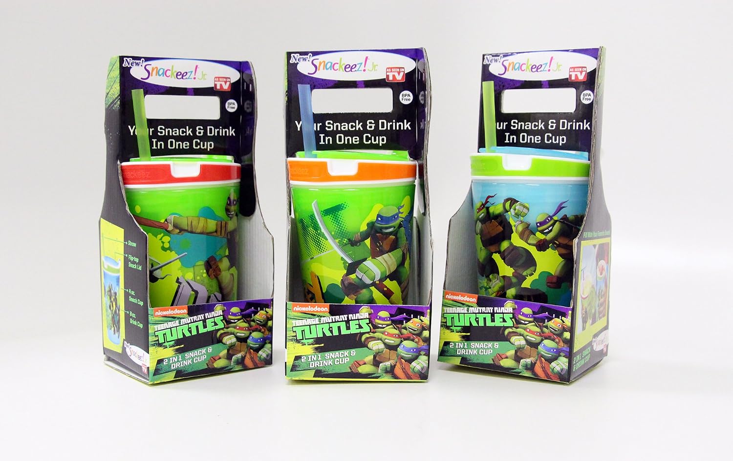 Amazon.com: Teenage Mutant Ninja Turtles Snackeez Jr. : Grocery ...