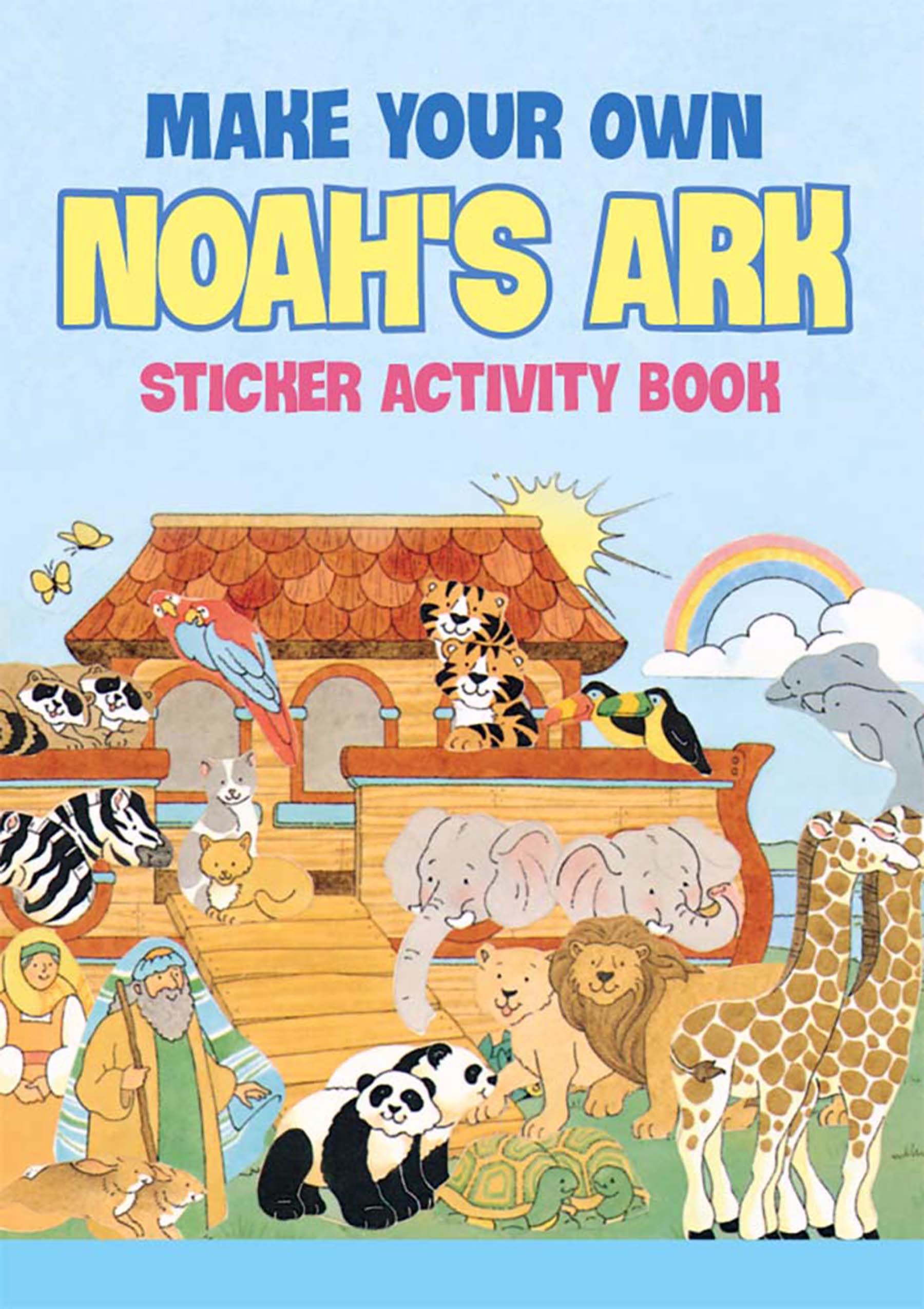 Make Your Own Noah's Ark With 23 Stickers (Dover Little Activity Books ...