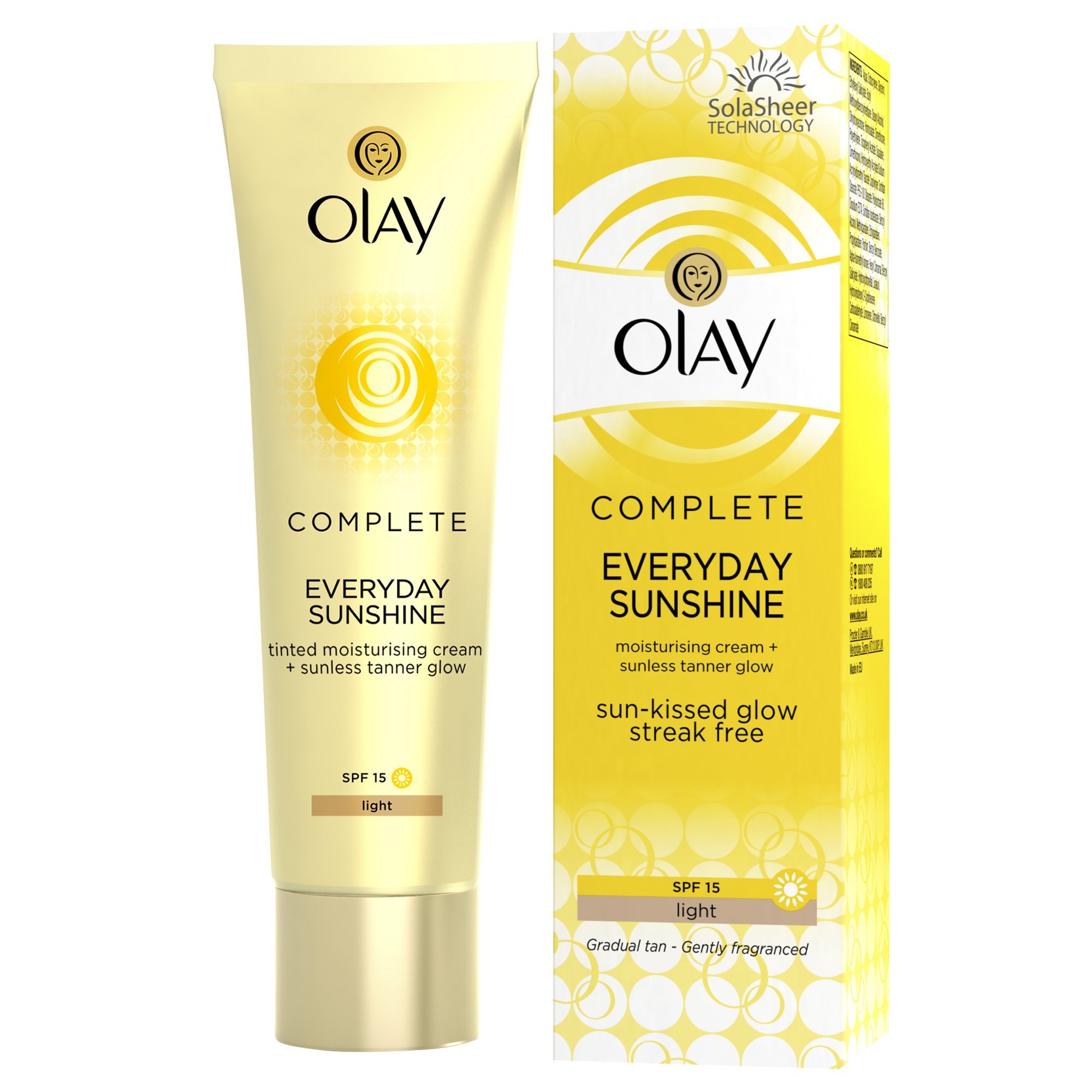 Olay Complete Care Everyday Sunshine Face Fluid - Light 50ml : Amazon ...