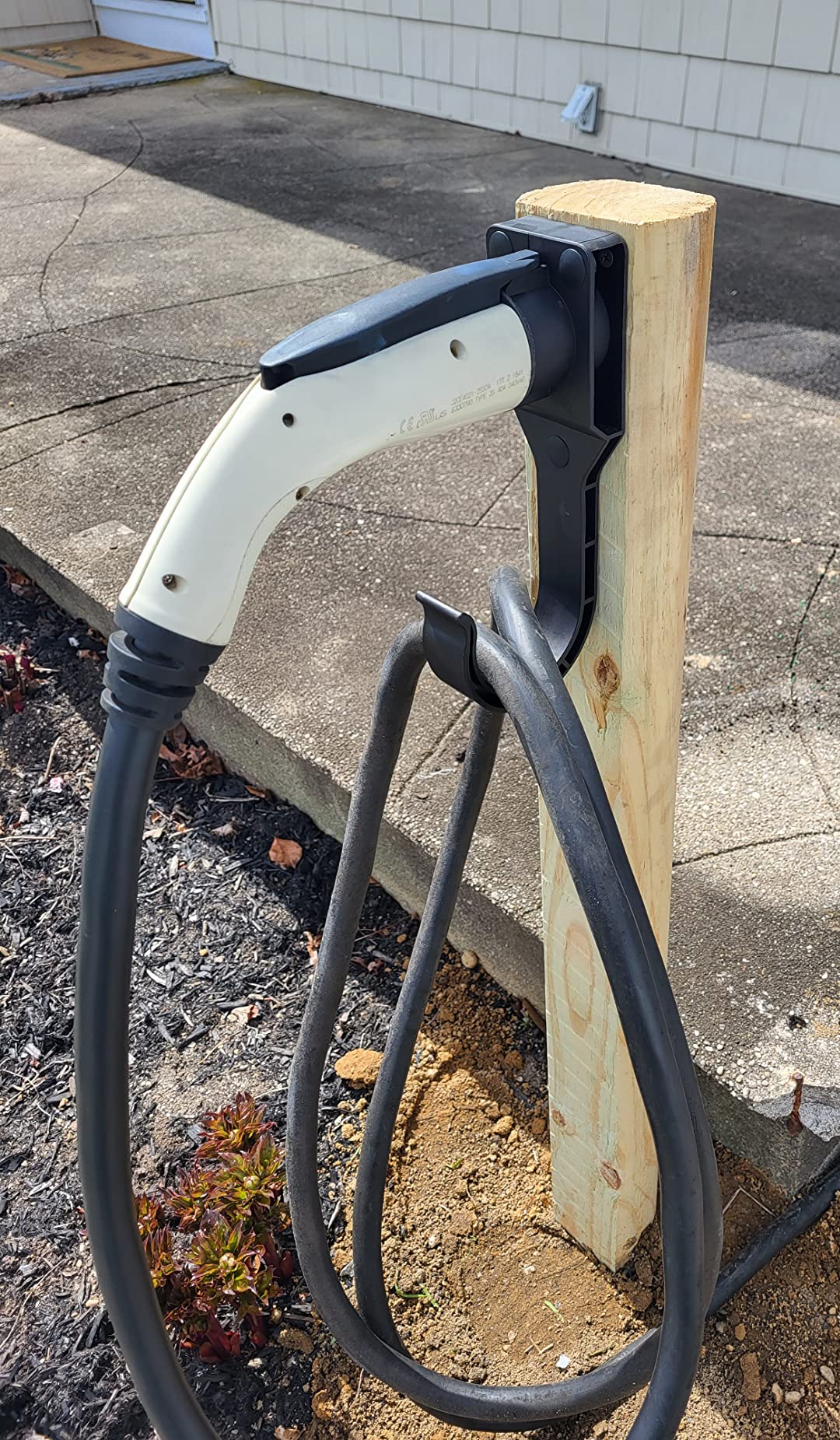 $4/mo - Finance DEDC EV Charger Cable Holder, Electric Vehicle Charging ...