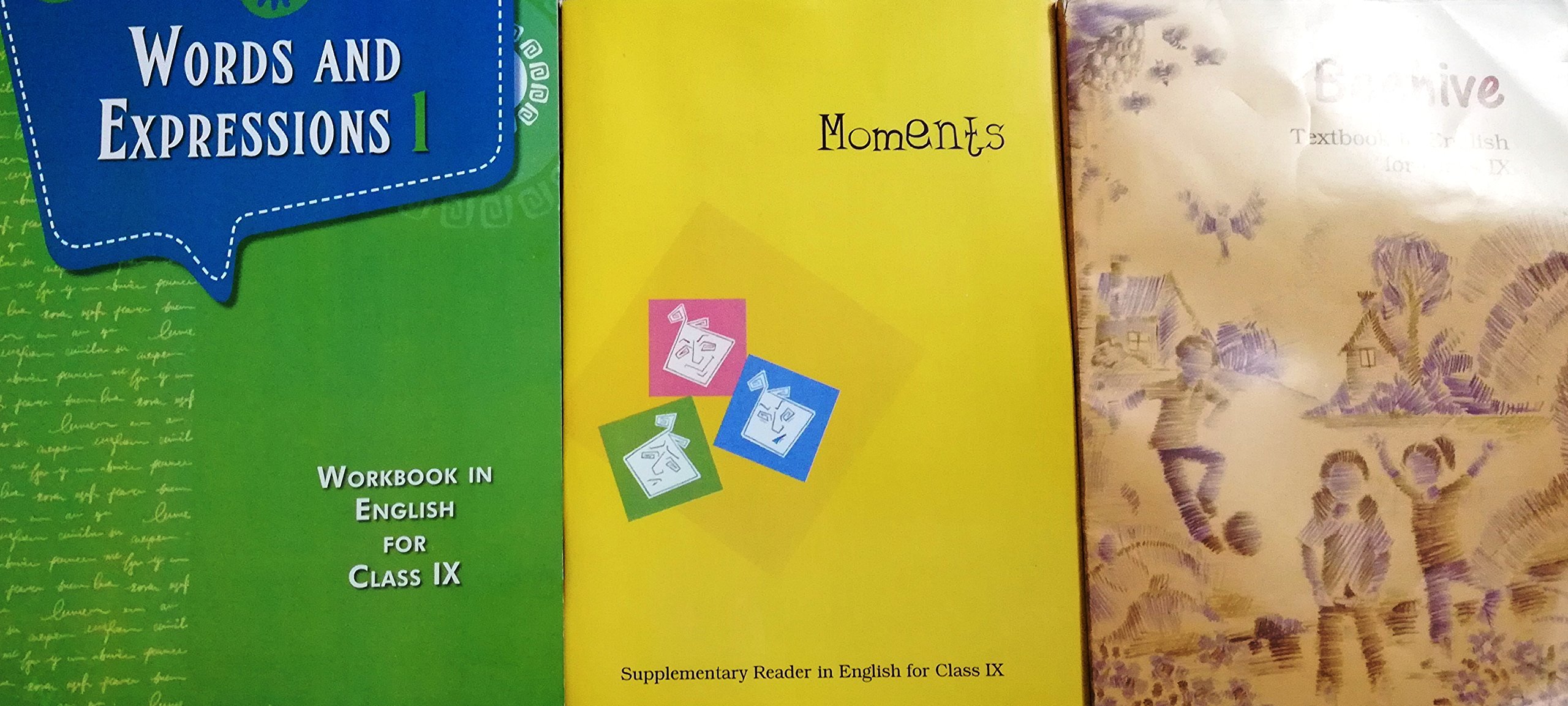 English 9th Class Moments ,Beehive & Workbook (3 Books) Ncert Textbook ...