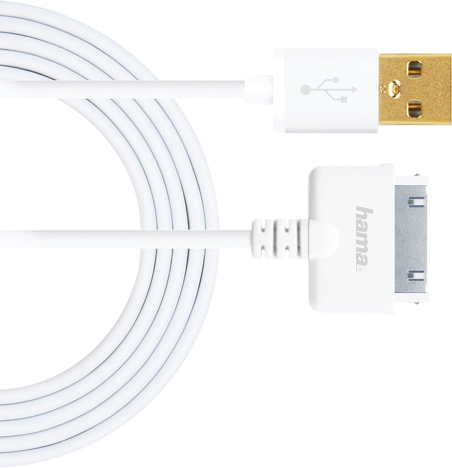 Amazon.com: Hama Apple 30-pin Charge/Sync Cable 3ft (Item# U6108987 ...