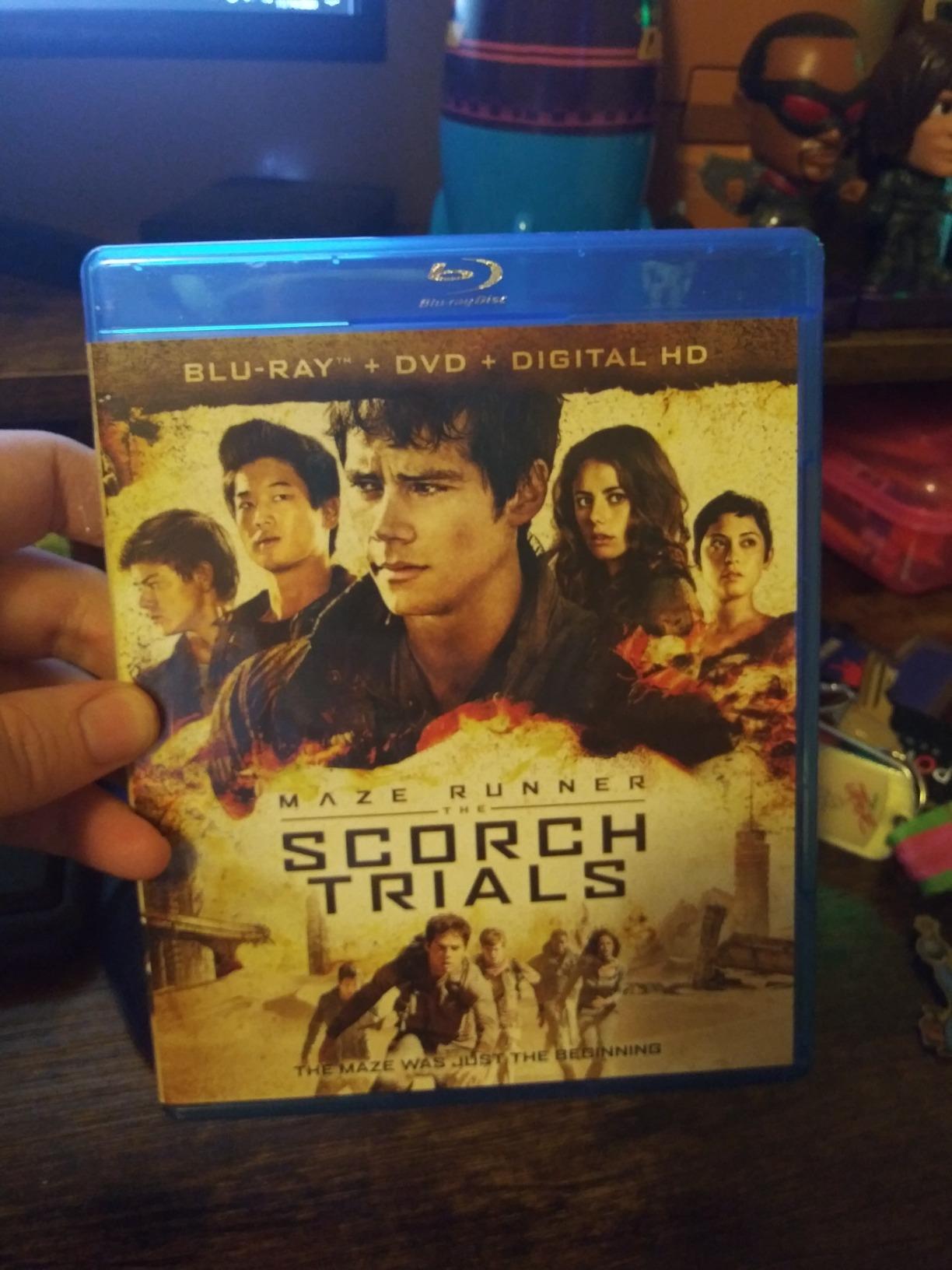 Amazon.com: Maze Runner: The Scorch Trials Blu-Ray + DVD + DHD : Dylan ...