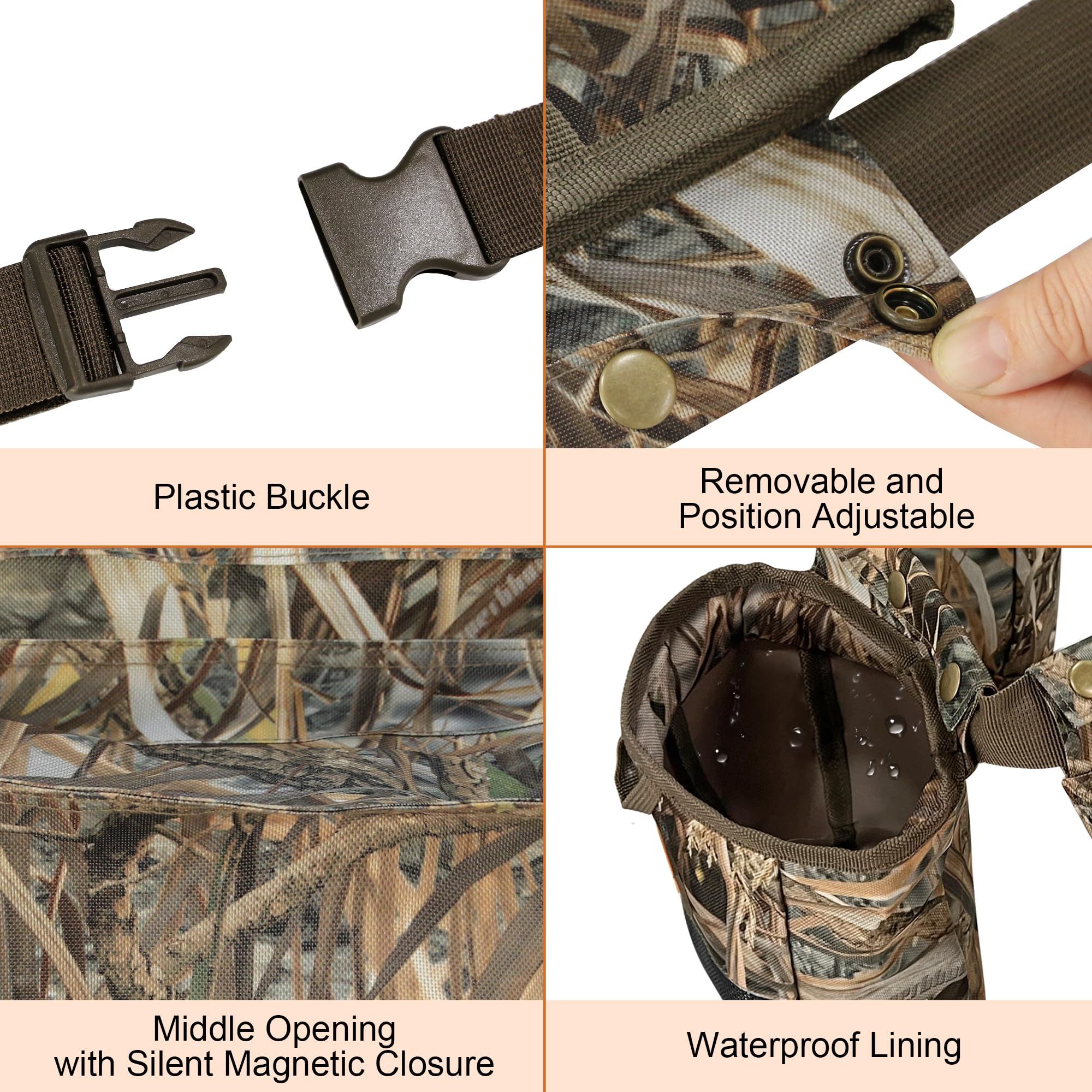 Snapklik.com : MDSTOP Dove Hunting Game Belt, Multifunction Hunting ...