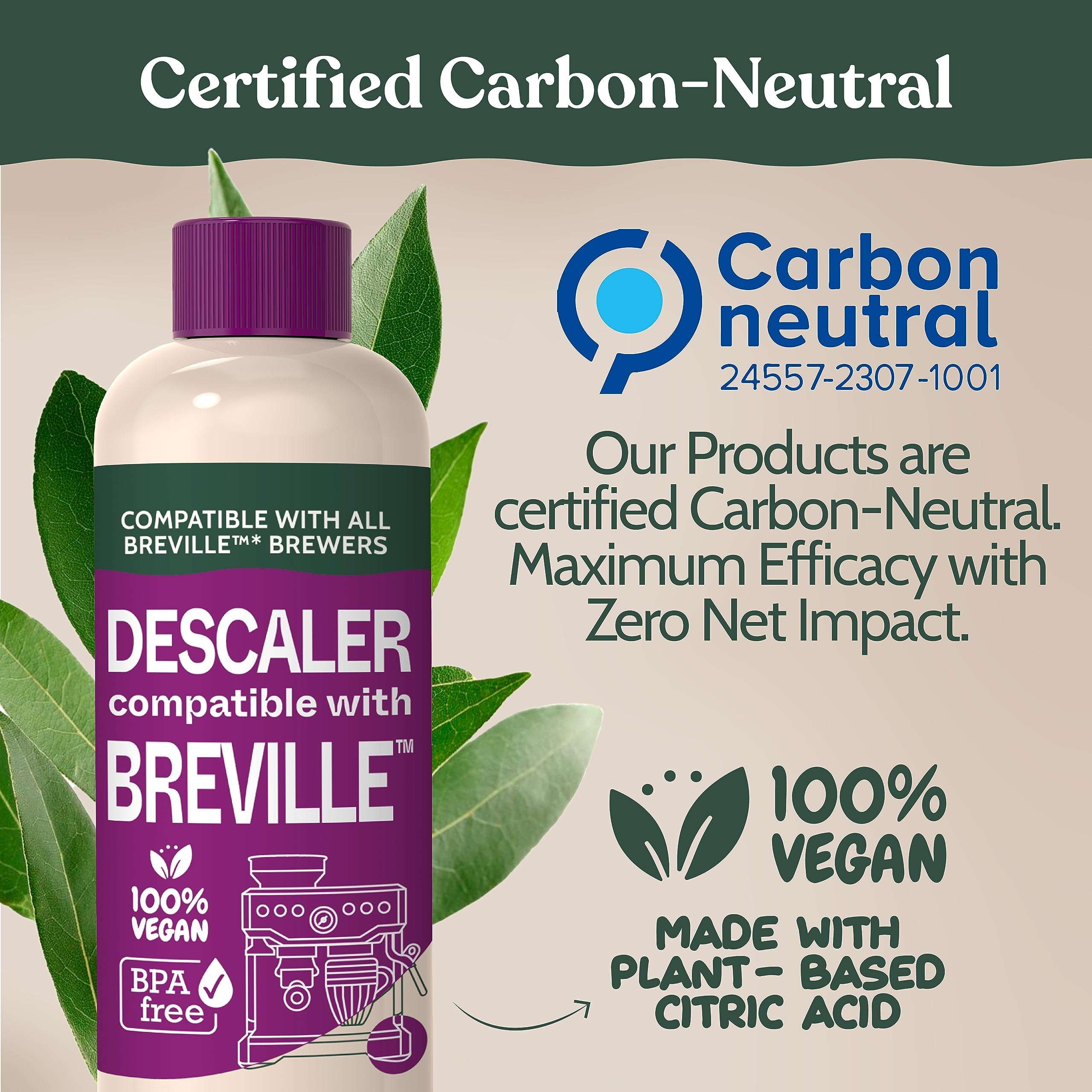 Snapklik.com : Breville Compatible Descaling Solution Specially ...