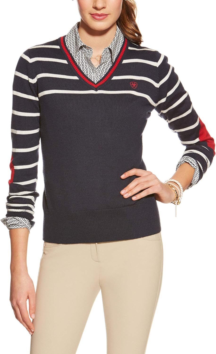 ARIAT Women's Ramiro Sweater Multi Size Large at Amazon Women’s ...