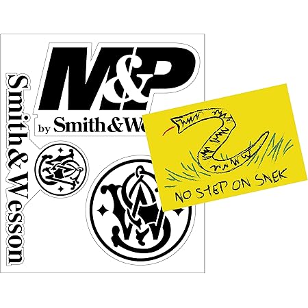 Amazon.com: SW Smith and WESSON sticker decal 4" x 4" : Automotive