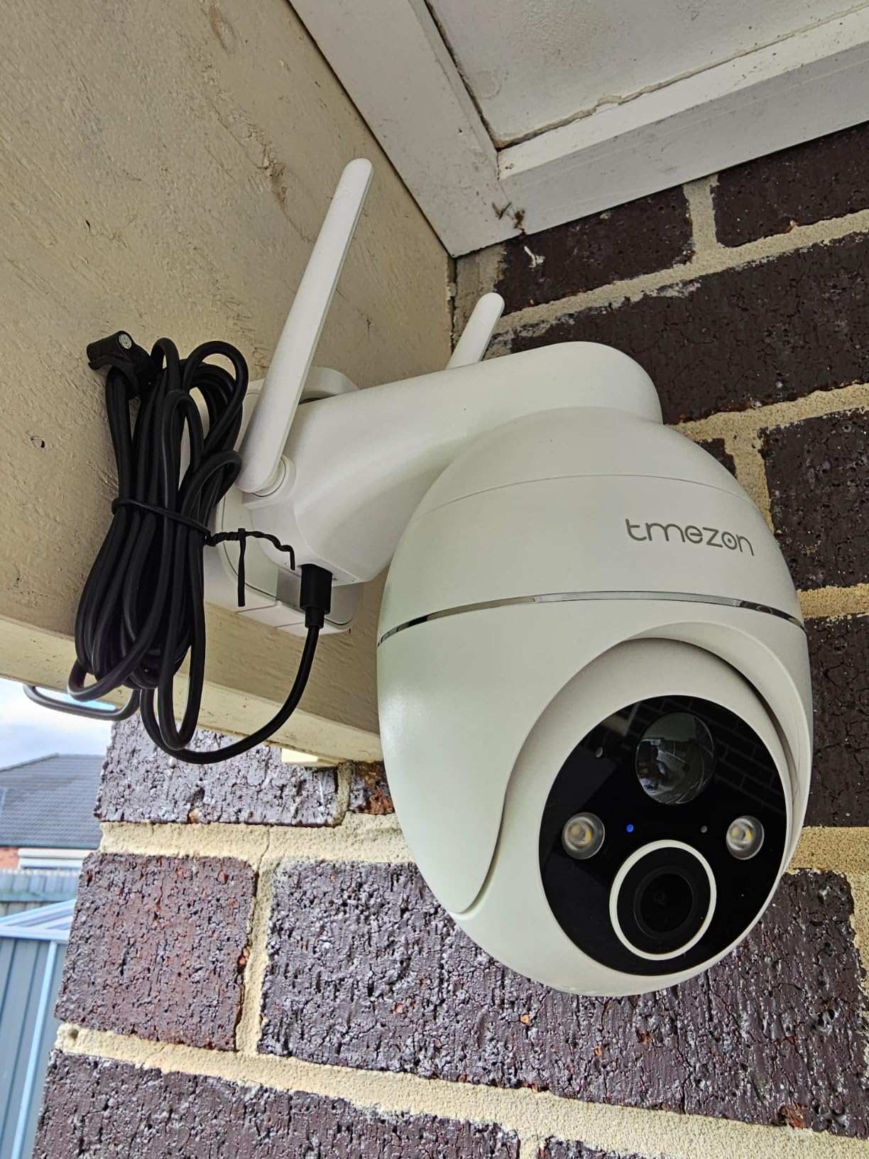 TMEZON Surveillance Camera Outdoor, 2K Wireless PTZ WLAN IP Camera ...