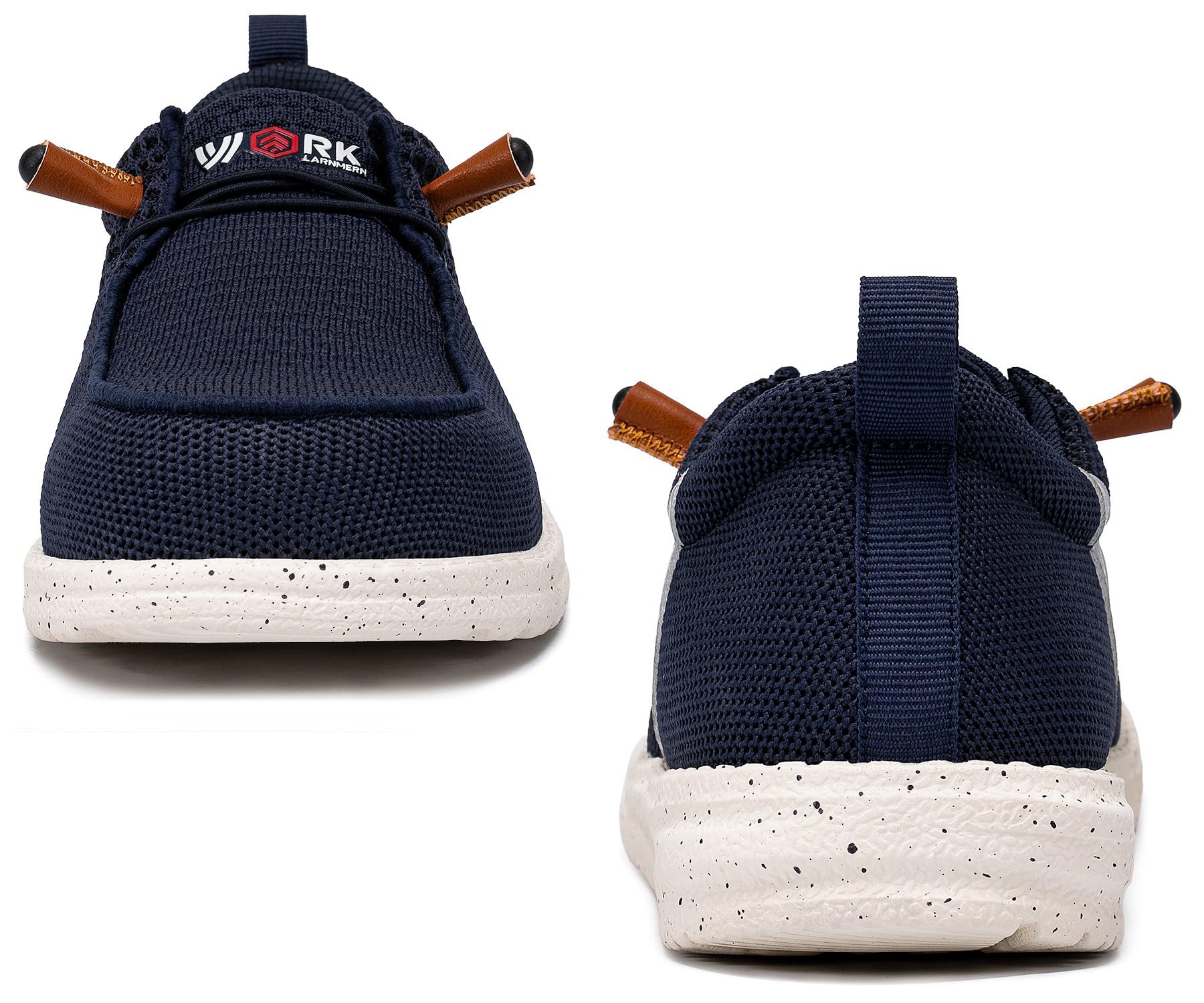 Snapklik.com : LARNMERN Slip On Steel Toe Loafers Women Work Safety ...