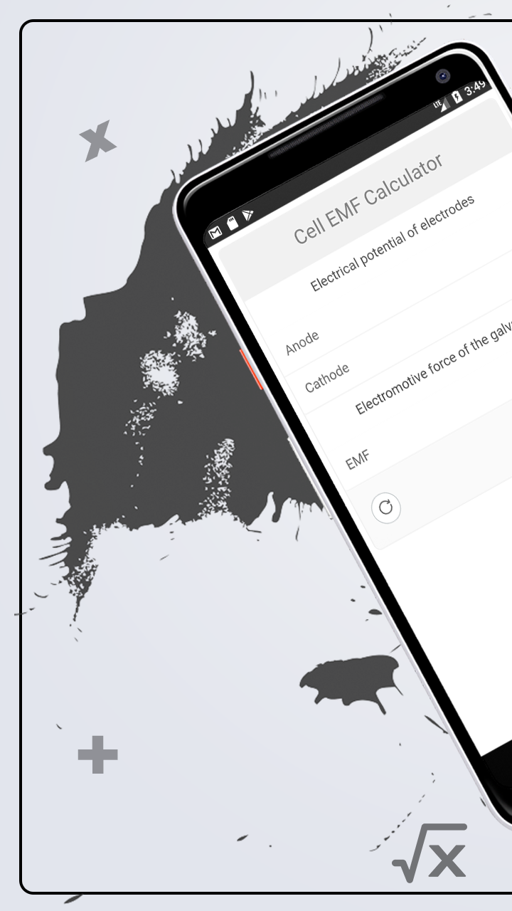 Cell EMF Calculator - App on the Amazon Appstore