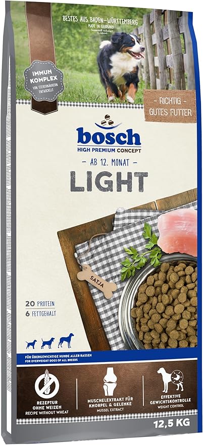bosch Pet Food HPC Light Dry dog food for overweight dogs of all breeds ...