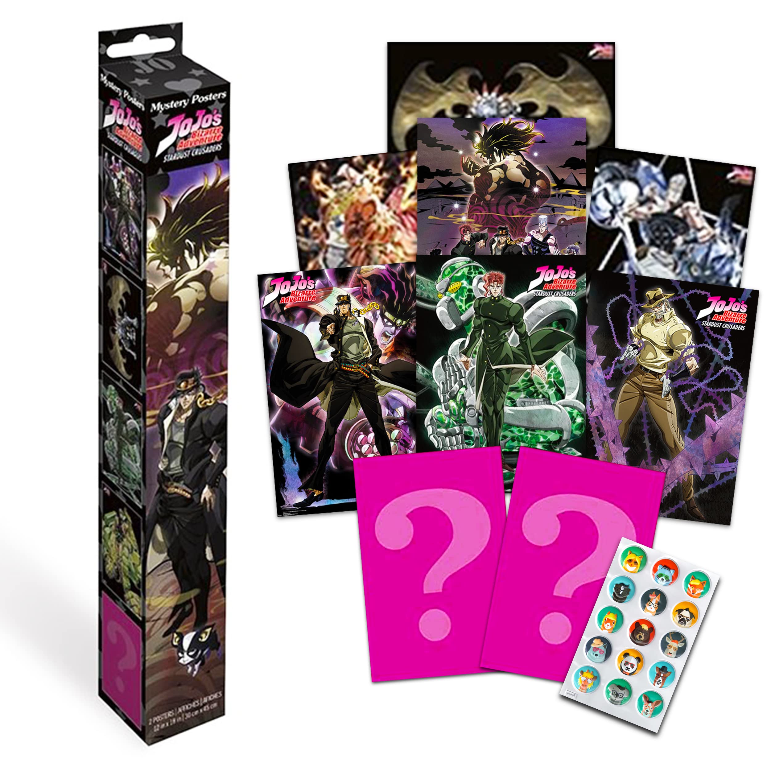 Shueisha JoJo's Bizarre Adventure Mystery Box ~ Bundle with 2 JoJo's ...