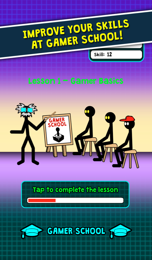 Stickman Gamer Tycoon - App on Amazon Appstore