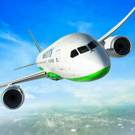 Flugzeug-Simulator-Spiel – Echter Flugzeugflug, extremes Flugzeug ...