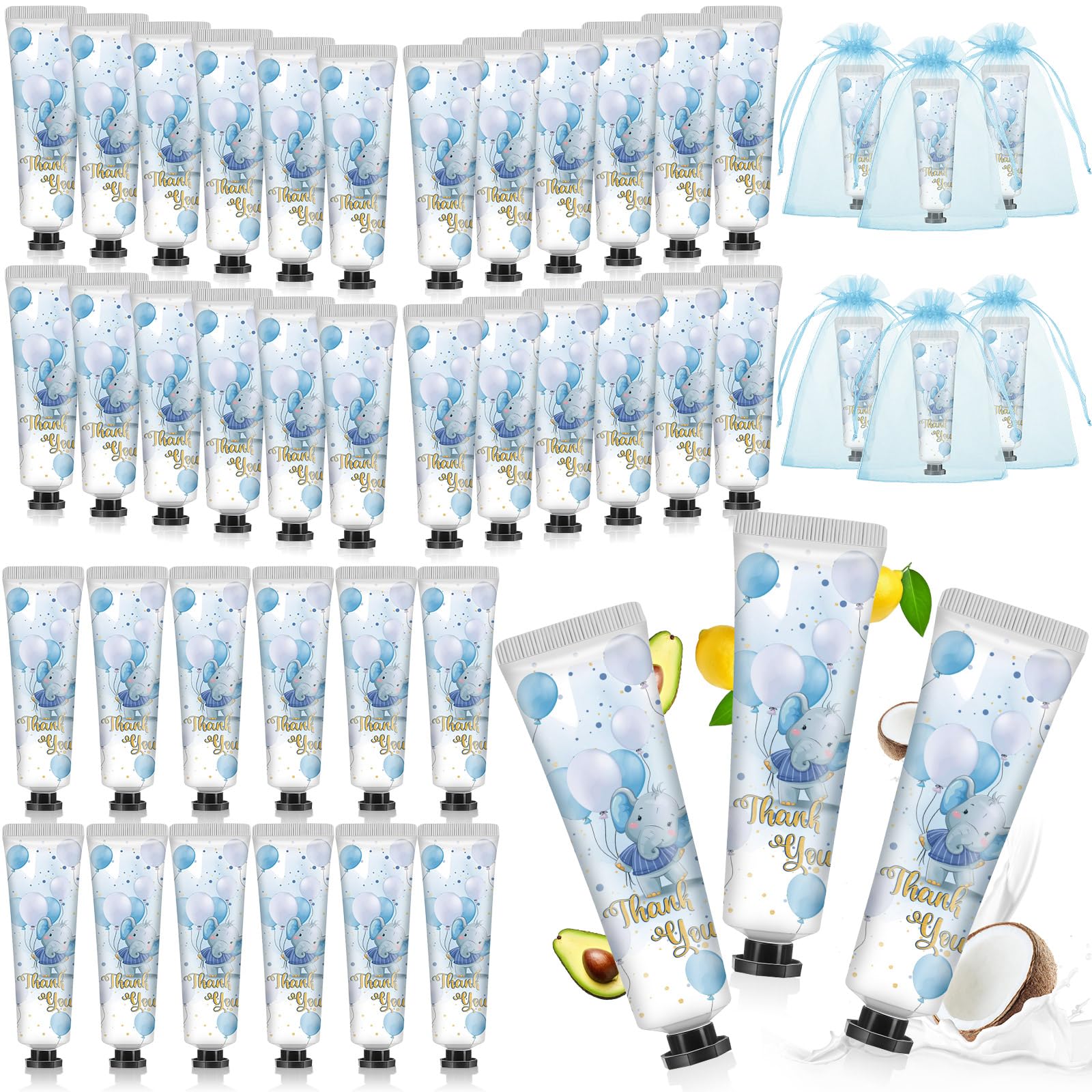 Amazon.com : Swiffen 48 Sets Baby Shower Hand Cream Bulk Baby Shower ...