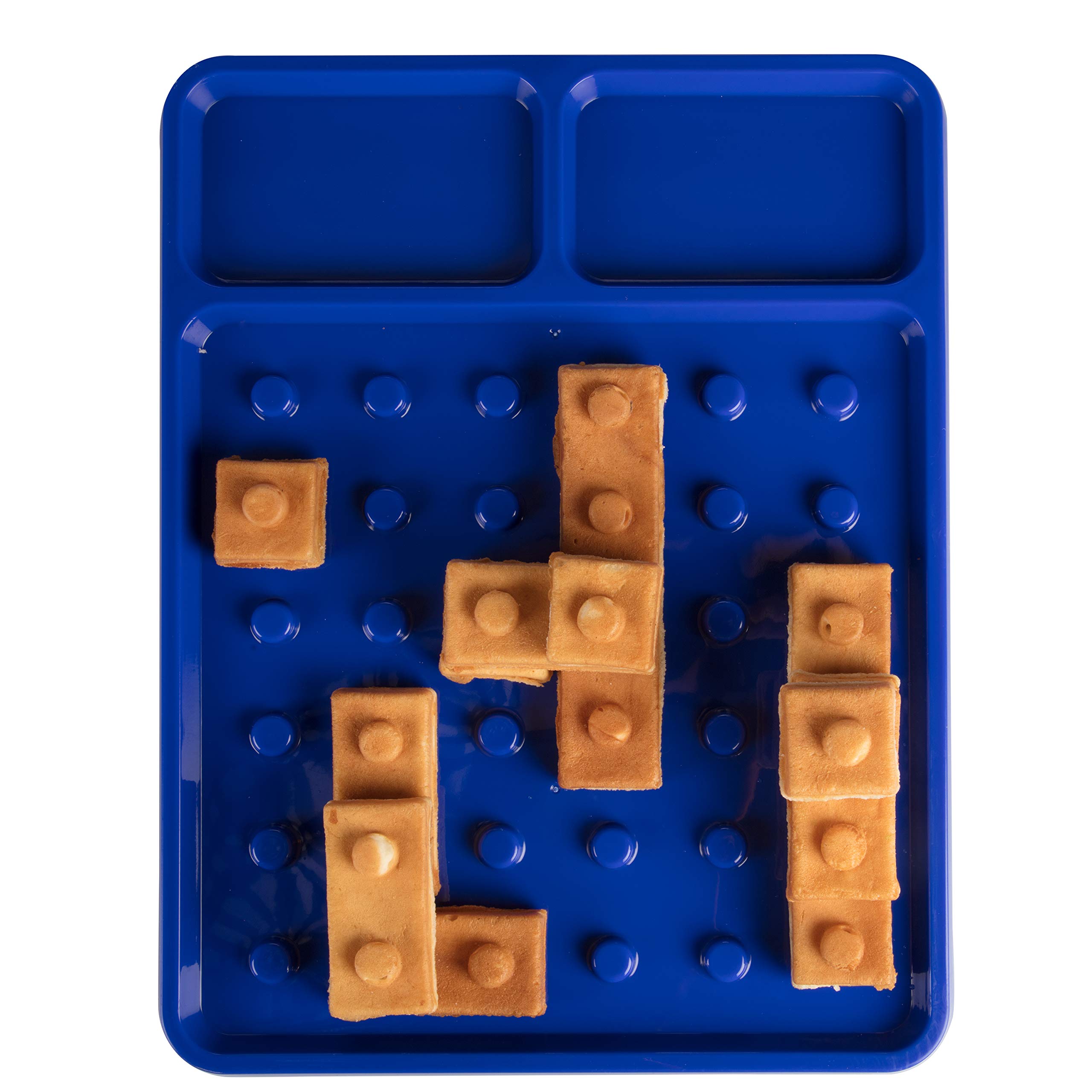 Snapklik.com : Brick Building Construction Eating Plate - Stack & Build ...