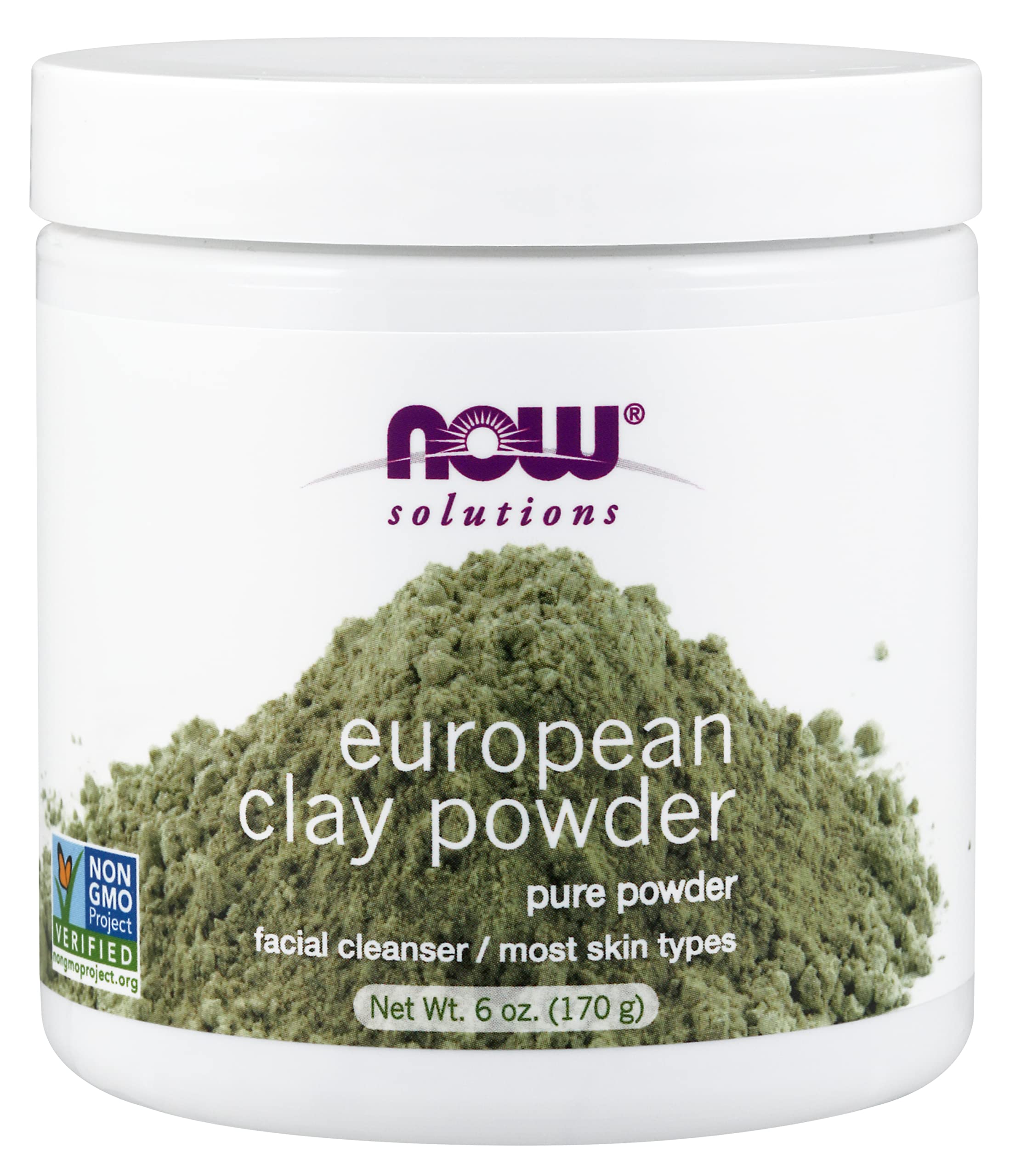 Amazon.com: NOW Foods European Clay Powder - 6 oz. : Beauty & Personal Care