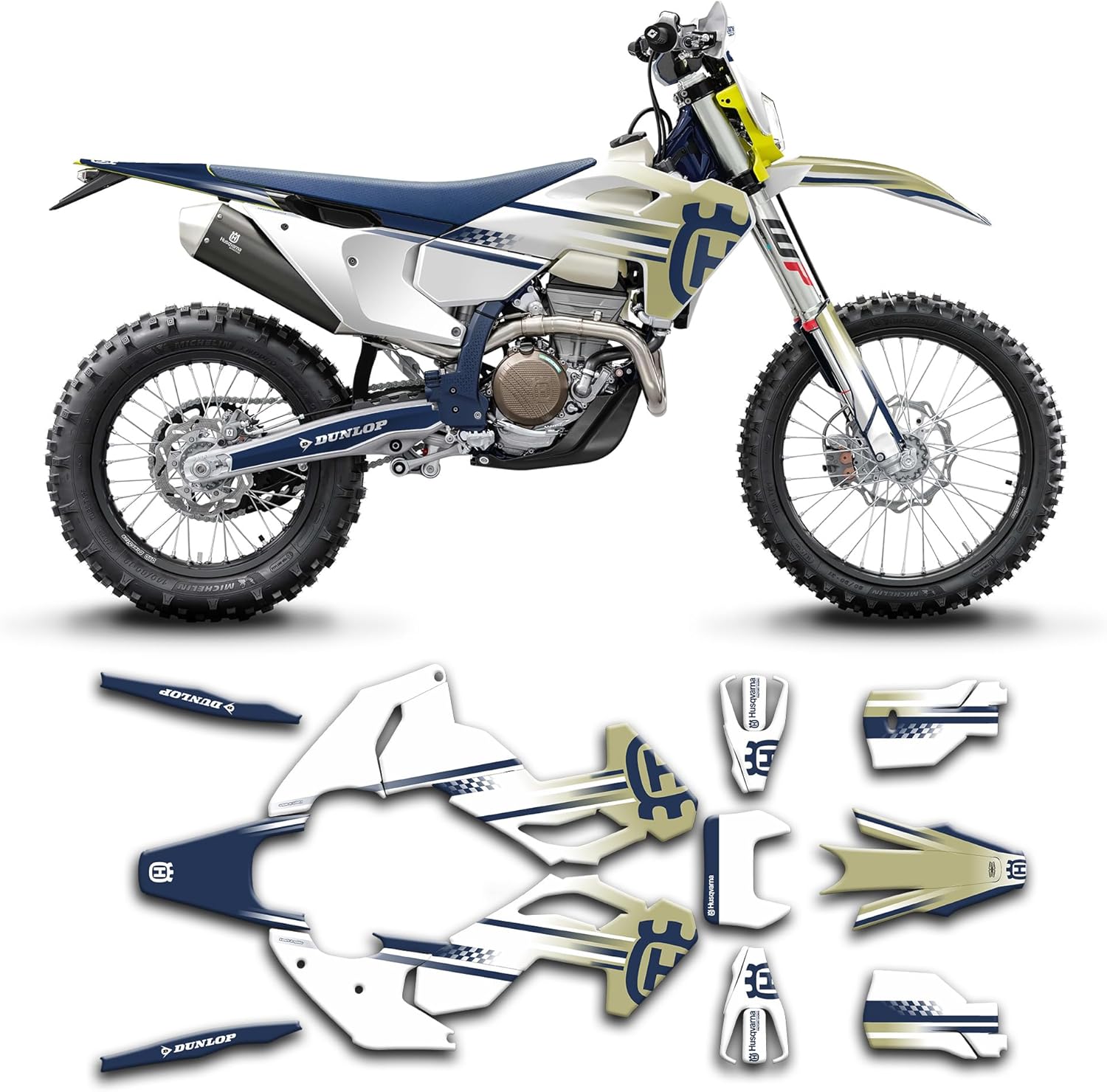 Amazon | KUNGFU GRAPHICS（カンフー グラフィックス）DIRT BIKE ダートバイク フルキット ビニールステッカー ...