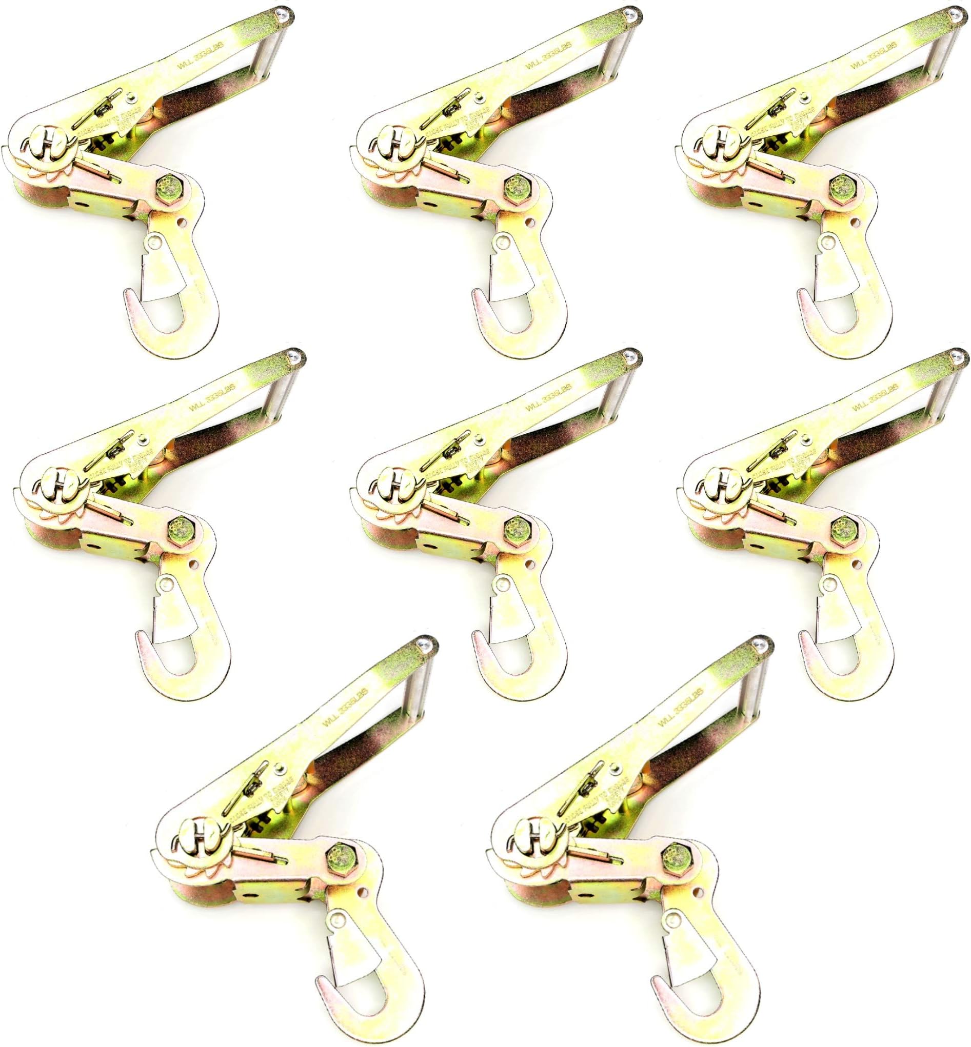 Amazon.com: (Pack of 4) 2-inch Ratchet with Snap Hook for Any 2 Inch ...