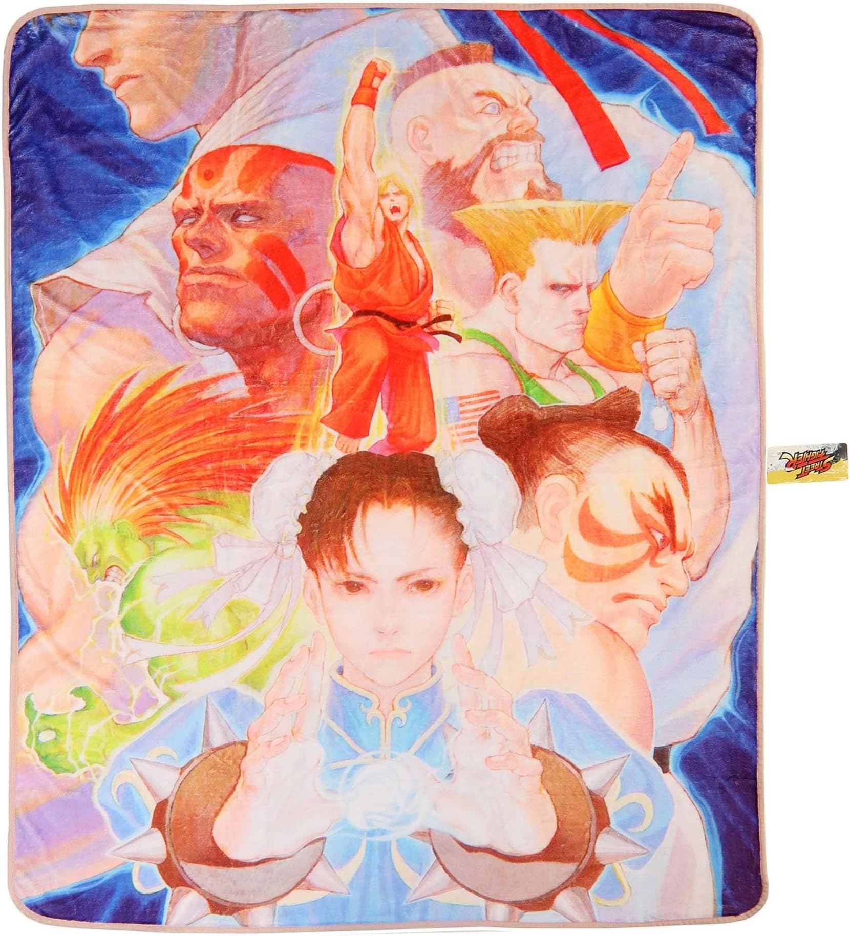 Amazon Elope Street Fighter Ryu Vs Ken 60x48 Throw Blanket St