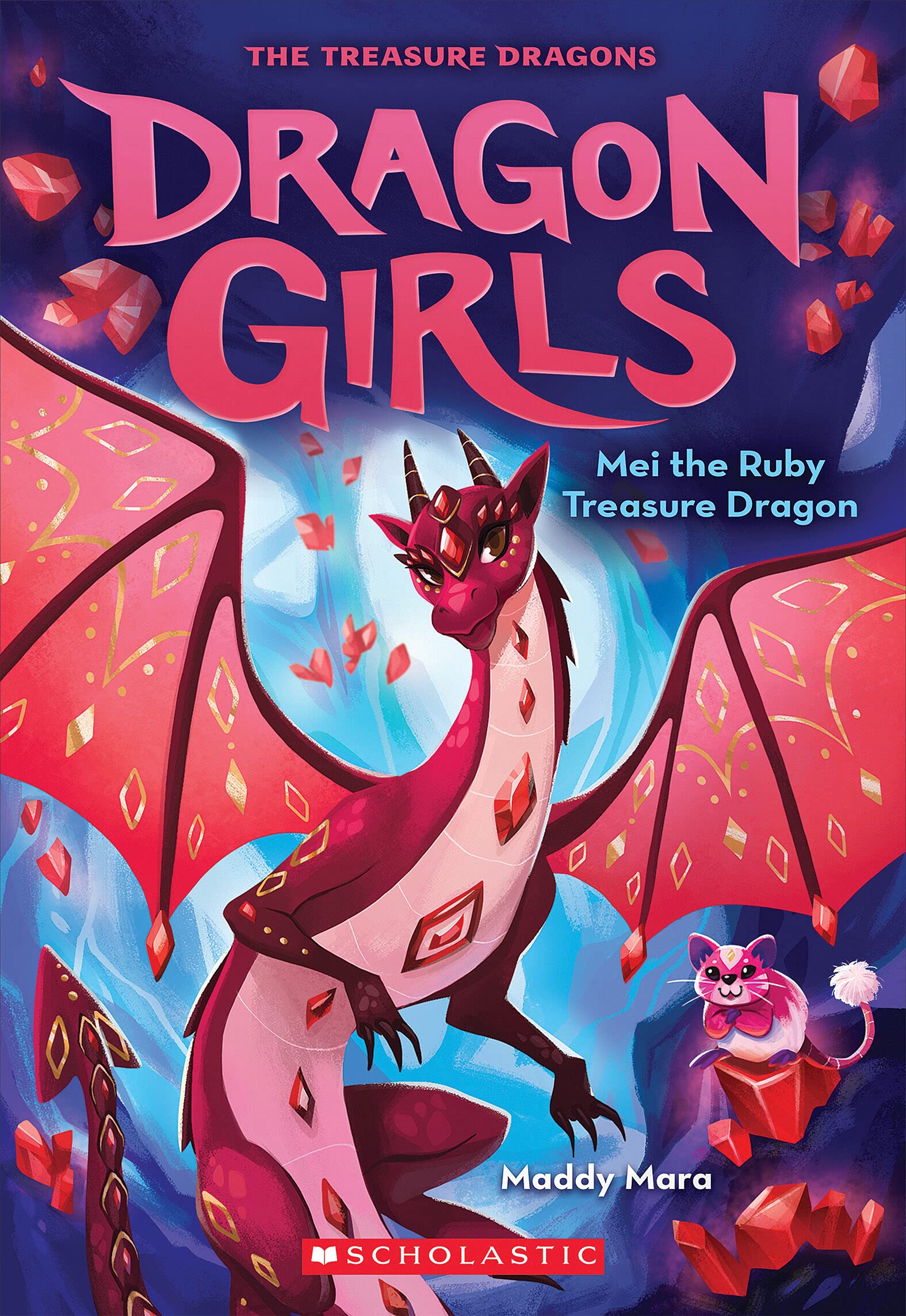 Amazon.com: Mei the Ruby Treasure Dragon (Dragon Girls #4) (4 ...