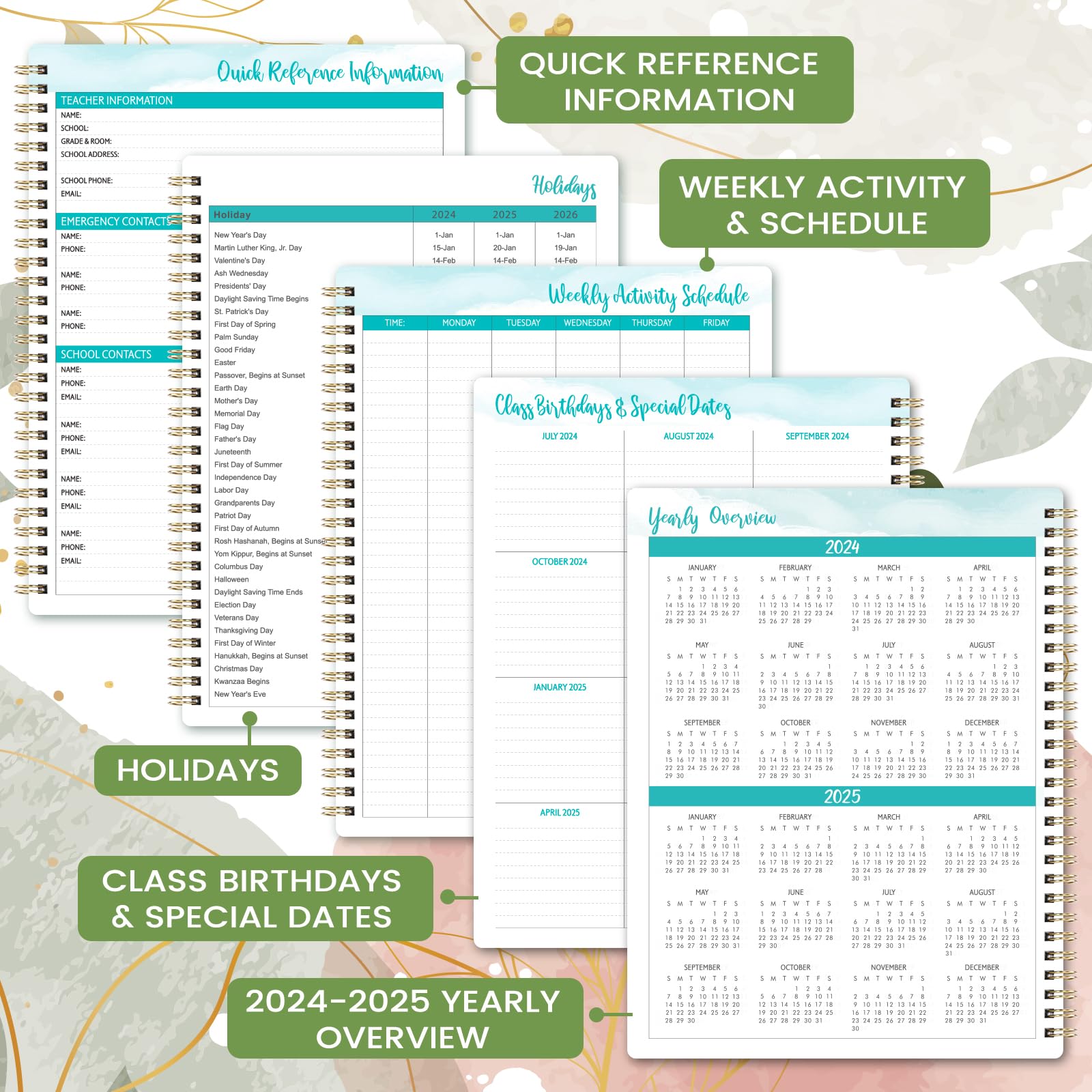 Snapklik.com : Tersus Teacher Planner 2024-2025, Jul 2024