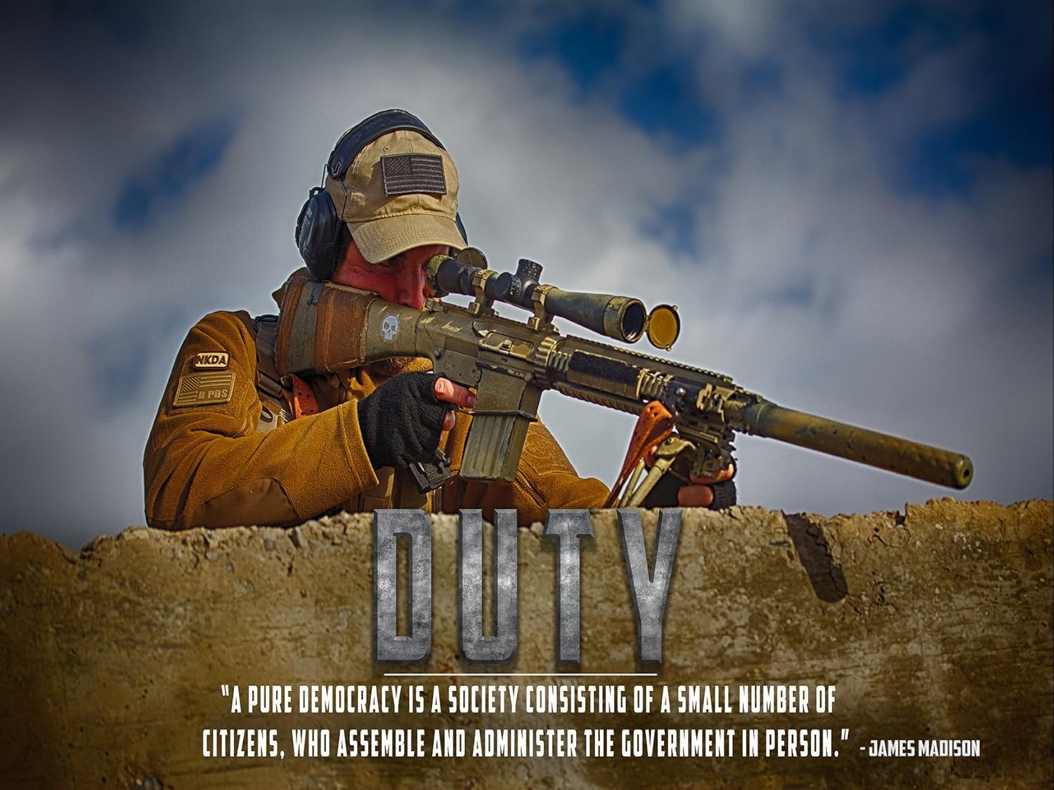 Amazon.com: Sniper Police Officer Poster Police Motivational Poster Law ...