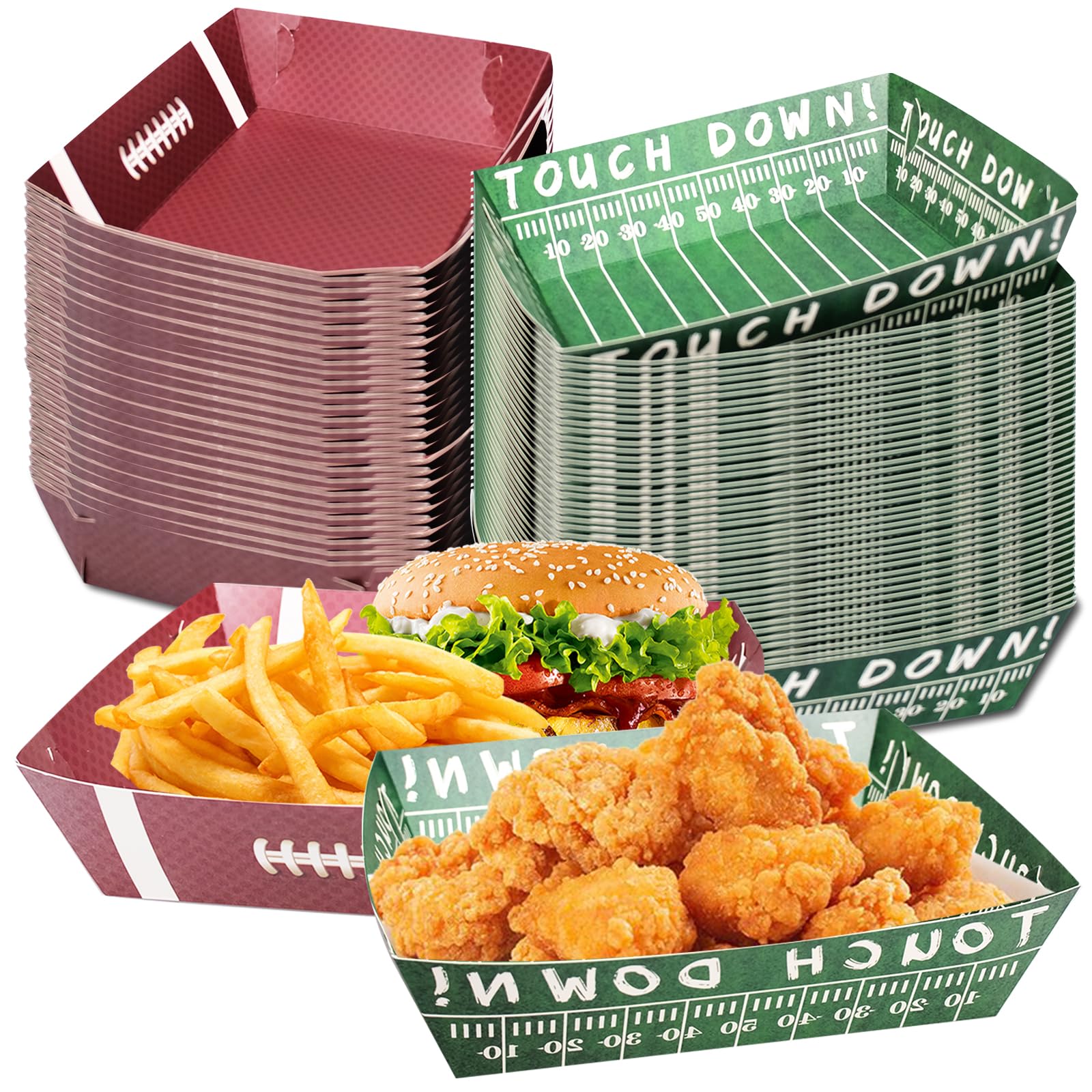 Amazon.com | CONEHOY 200 Pcs Football Party Favors 5 lb Football Paper ...