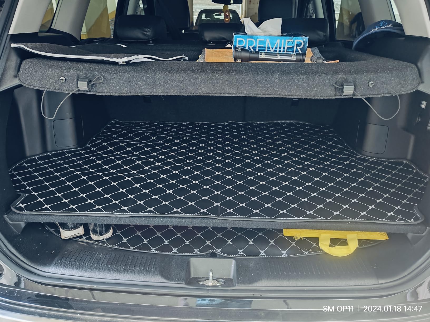 truFIT Luxury Tailor Made Primium Car Dicky/Boot/Trunk Mat for Maruti ...