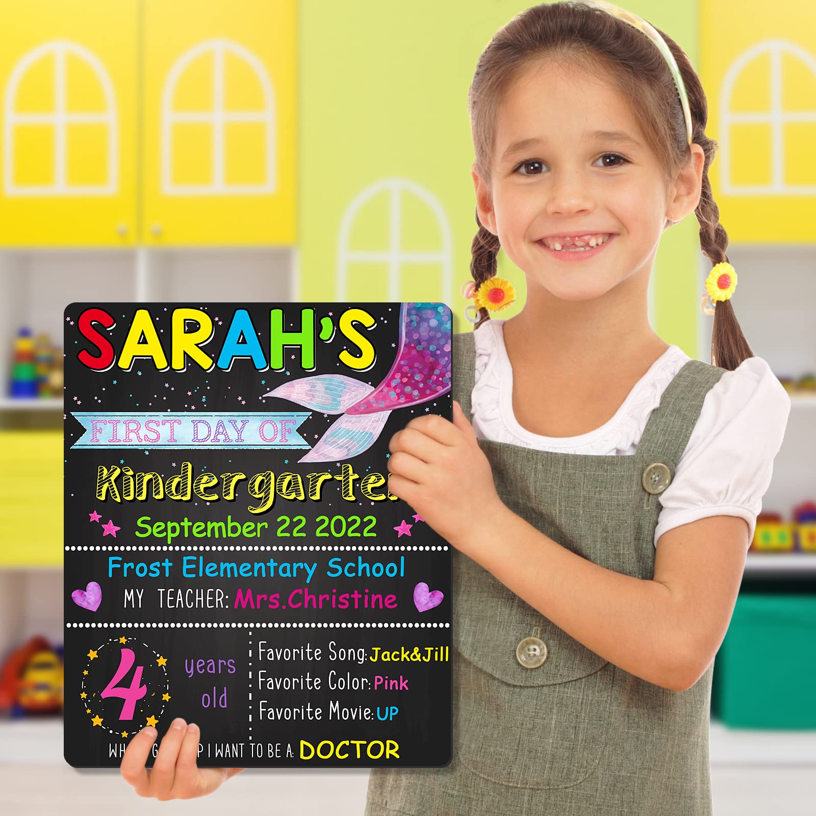 Snapklik.com : First & Last Day Of School Chalkboard, First/Last Day Of ...