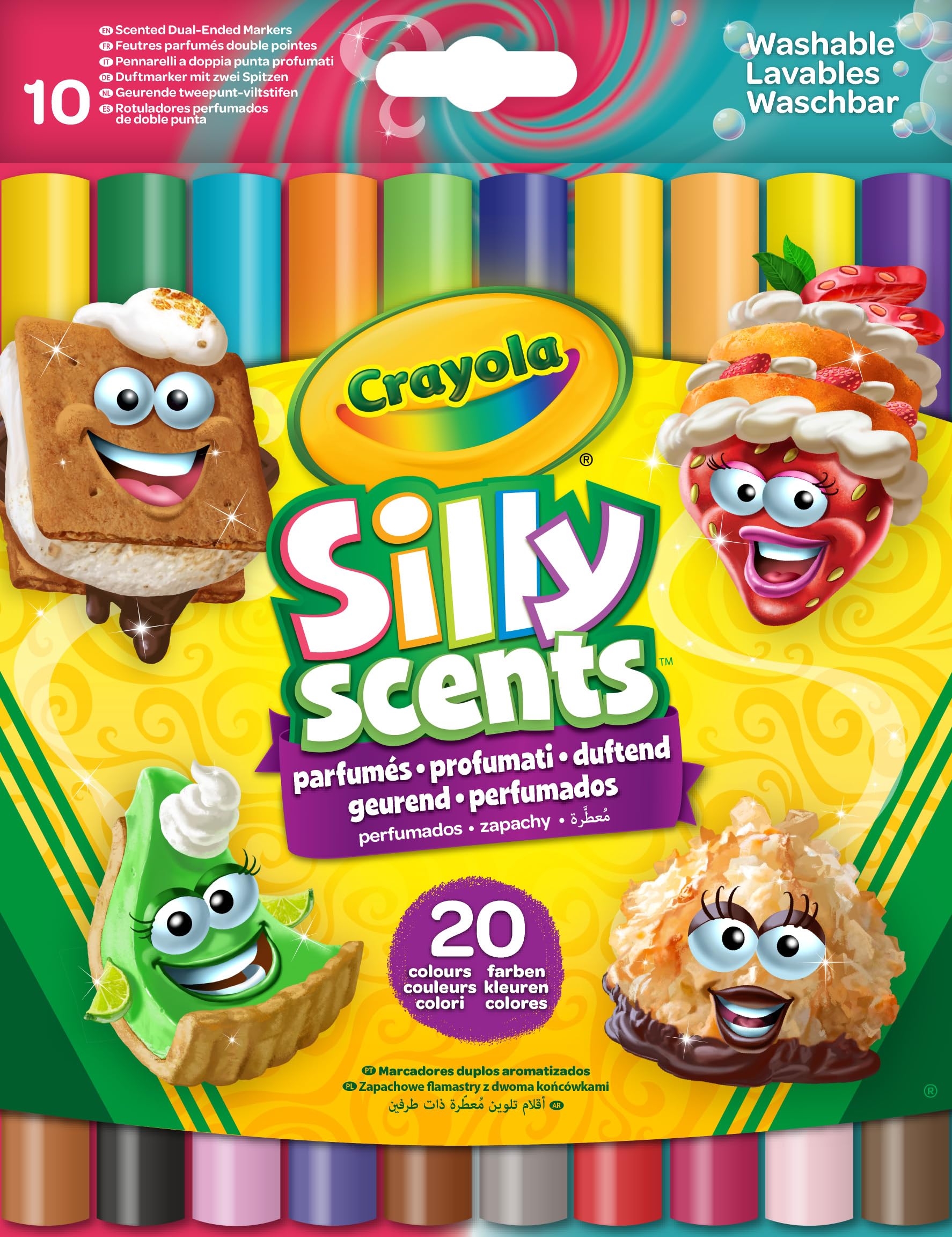 Mr Sketch Scented Markers Mini Art Case Each | Woolworths Crayola Silly ...