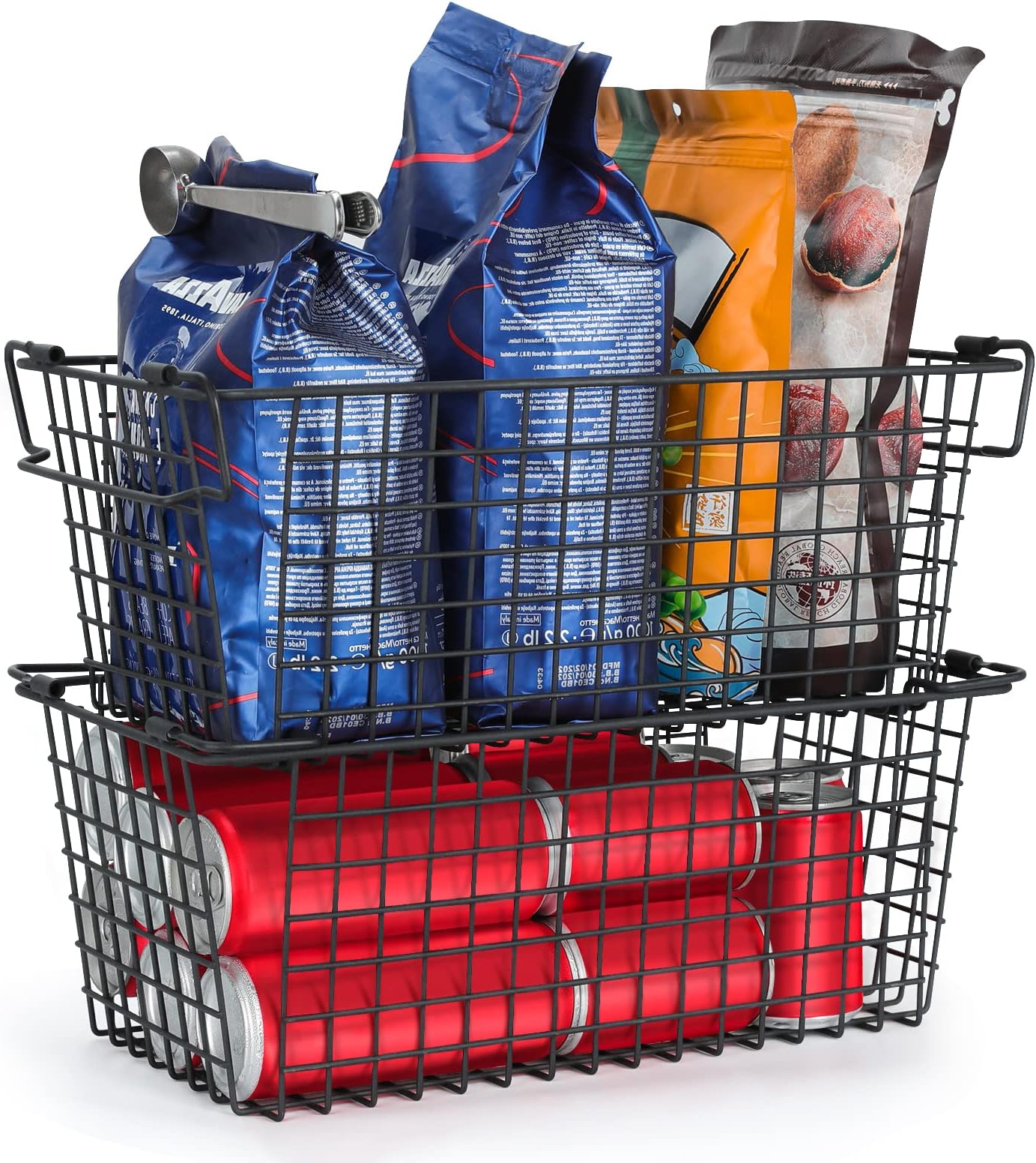 Amazon.com: iSPECLE Freezer Organizer Bins - 4 Pack Stackable Chest ...