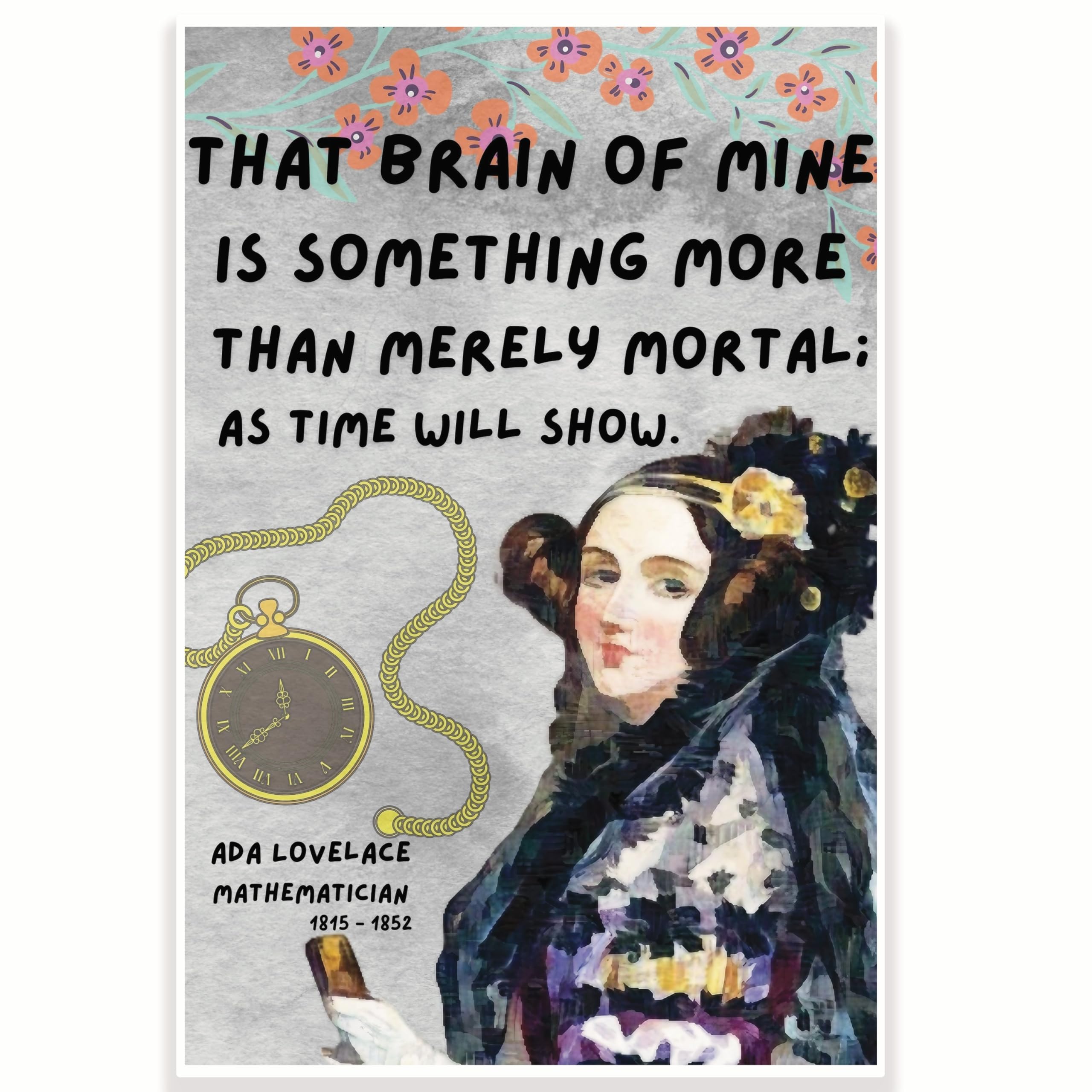 Ada Lovelace Quote Amazon.com: XINSHUDA Ada Lovelace Celebrity Quotes