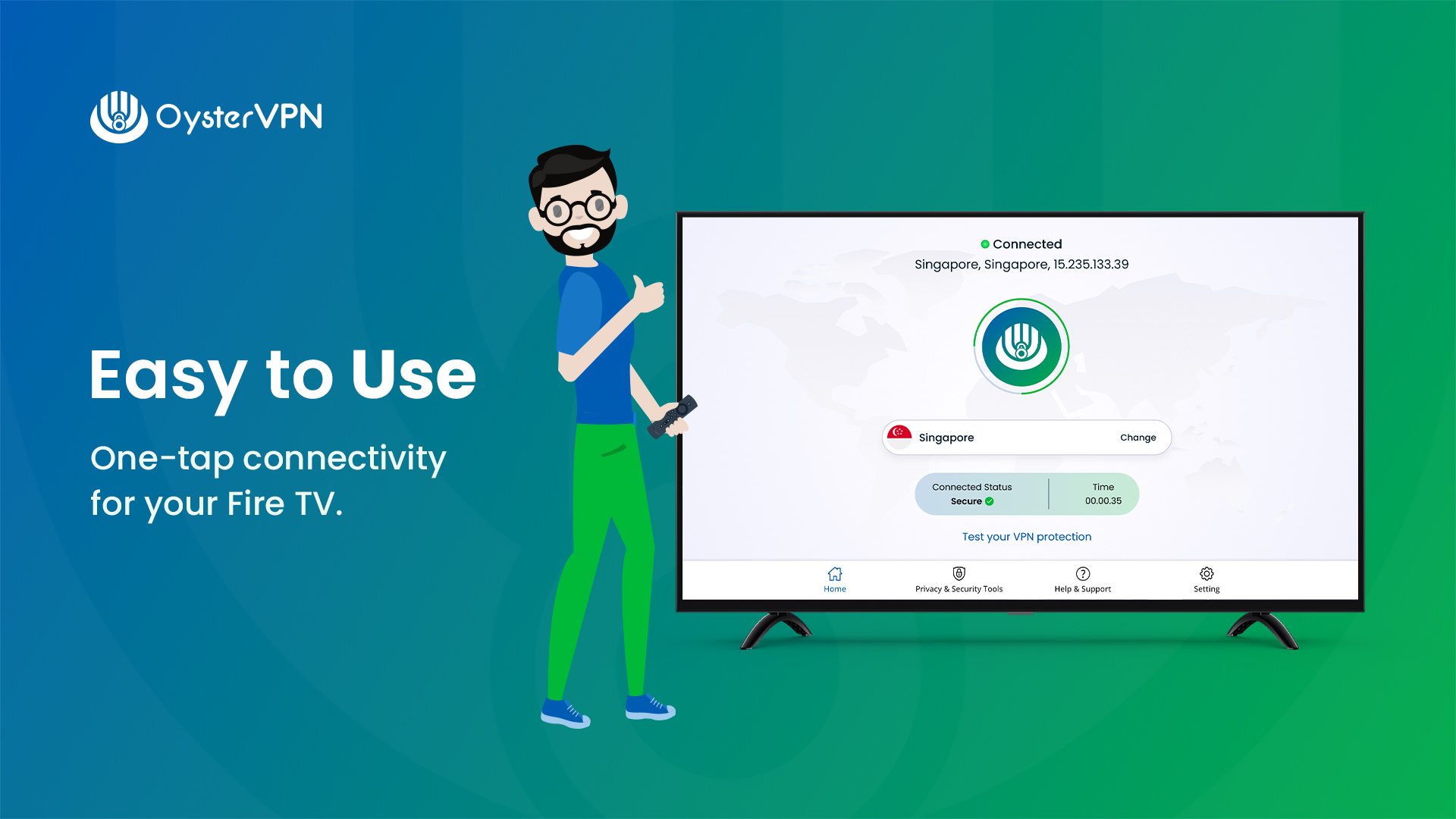 OysterVPN: Secure and Fast VPN - App on Amazon Appstore