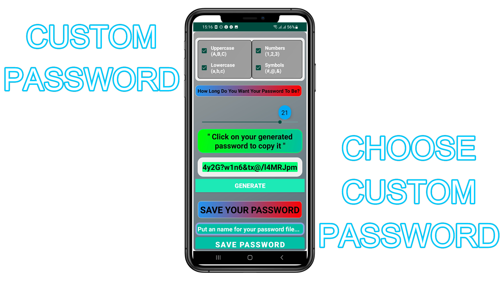 Random Password Generator - App on Amazon Appstore