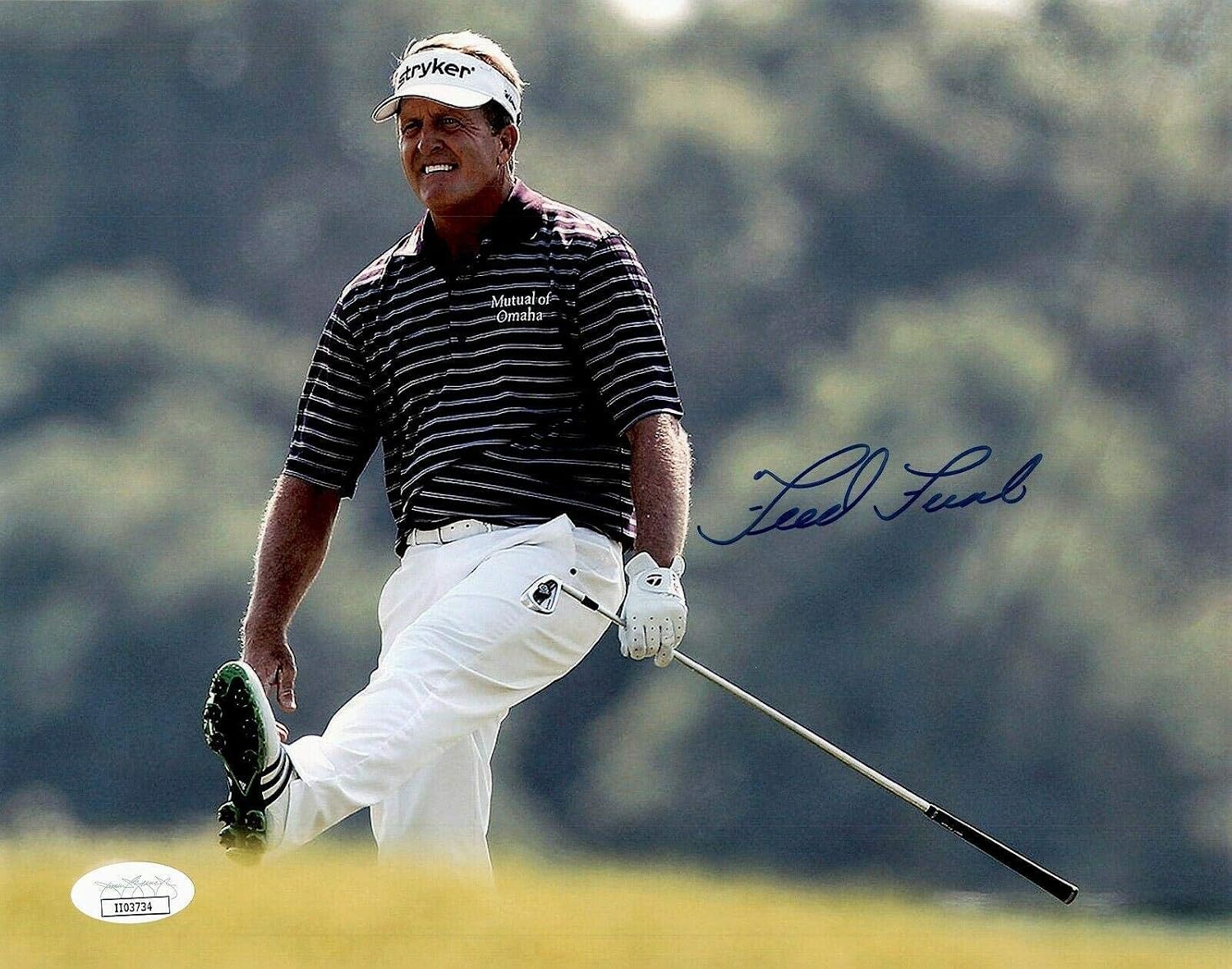 Fred Funk Autographed Photo - 8x10 II03734 - JSA Certified ...