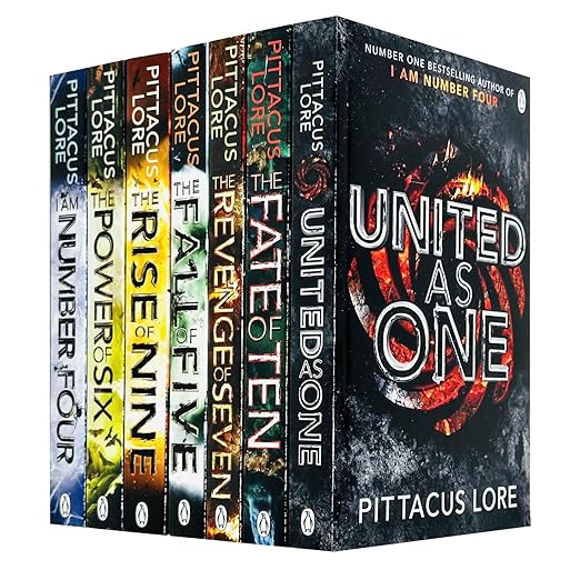 Pittacus Lore Complete Collection Slipcase (SS) (The Lorien Legacies ...