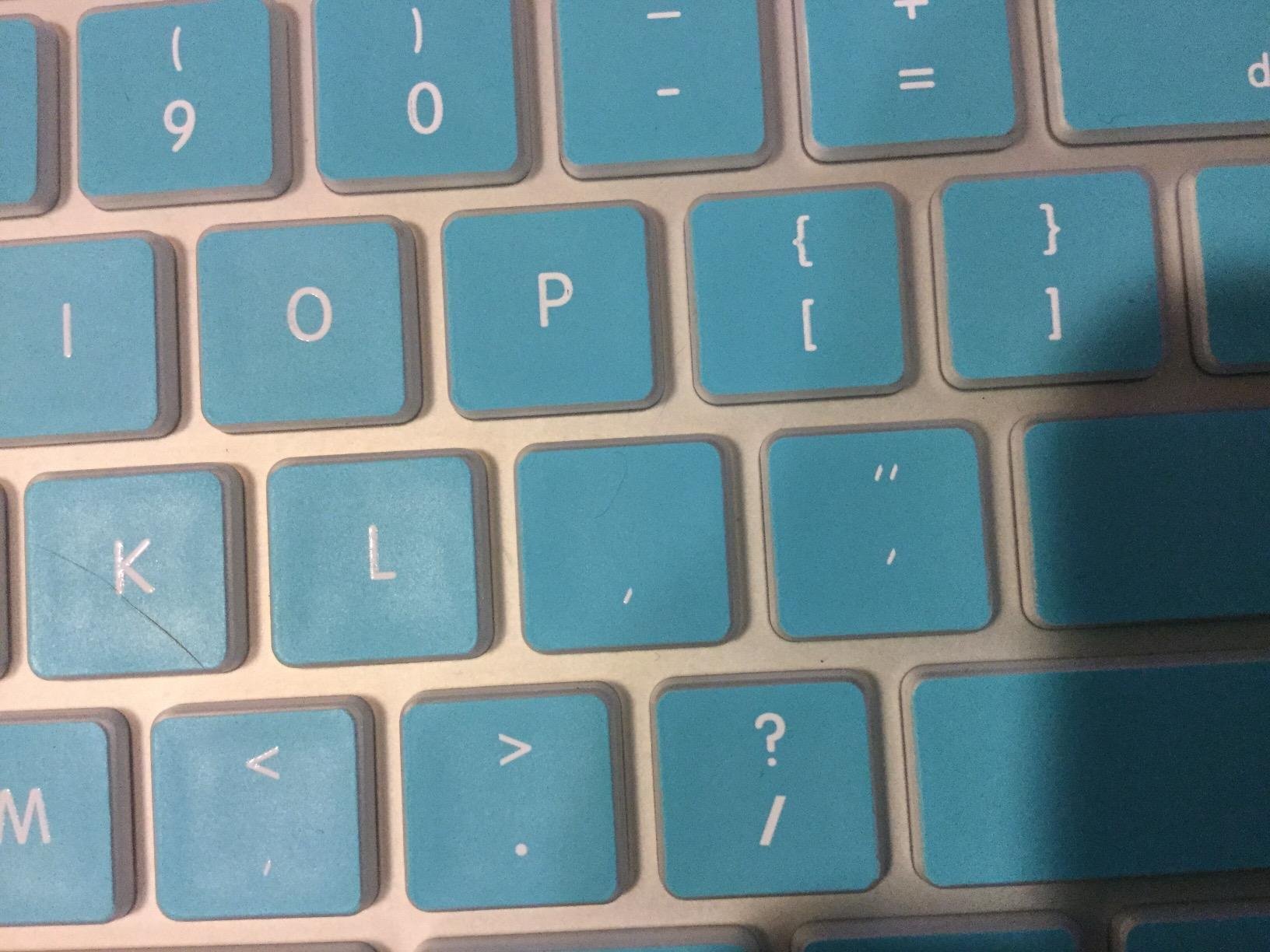 Amazon.com: Apple A1243 Keyboard Cover with Numeric Keypad & Wire USB ...