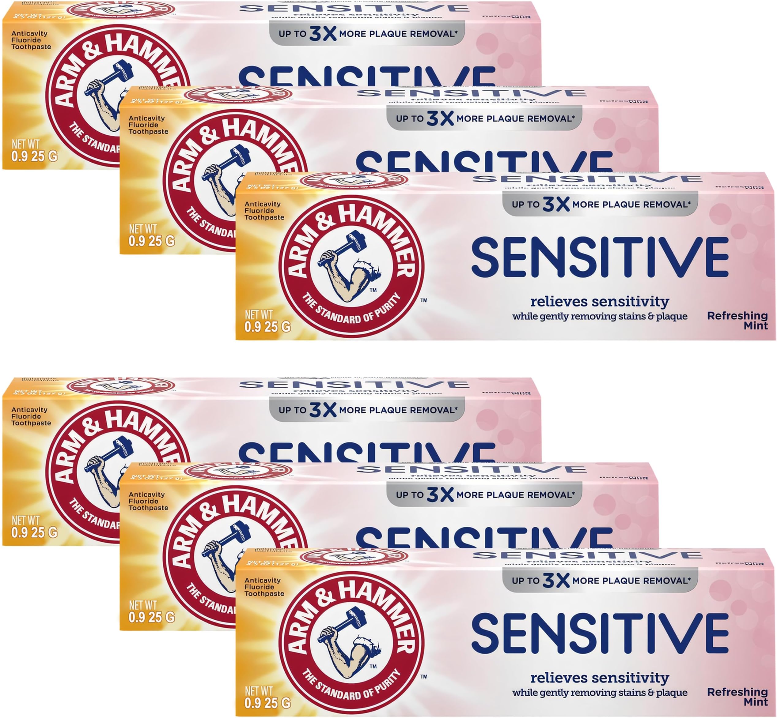 Amazon.com : Arm & Hammer Sensitive Toothpaste, Refreshing Mint ...