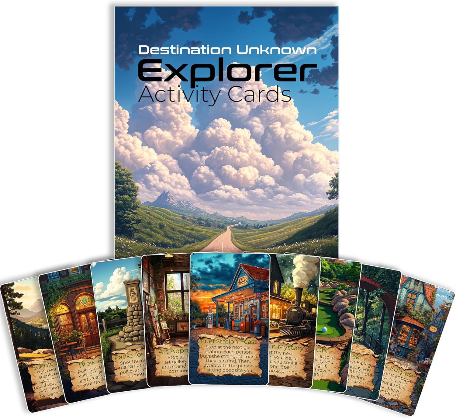 Amazon.com: Destination Unknown: Explorer Activity Deck – The Ultimate ...