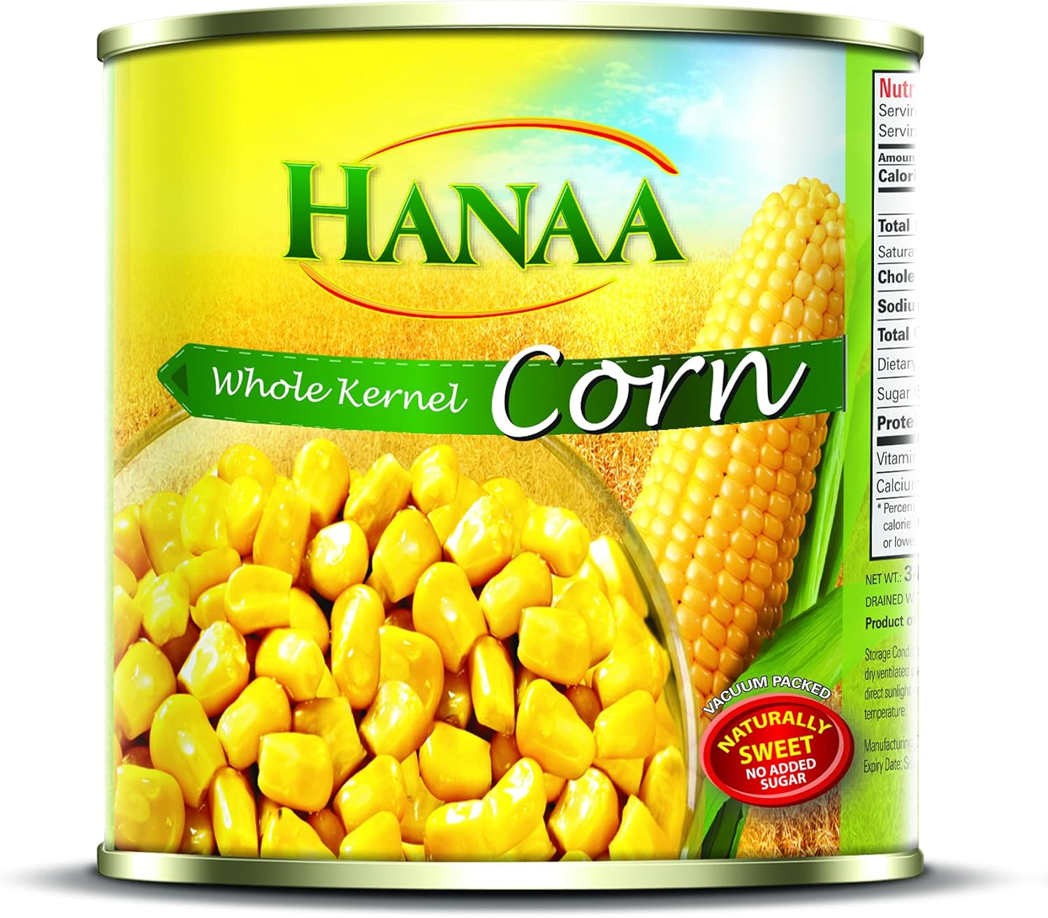 HANAA Whole Kernel Corn, 180g : Buy Online at Best Price in KSA - Souq is now Amazon.sa: Grocery