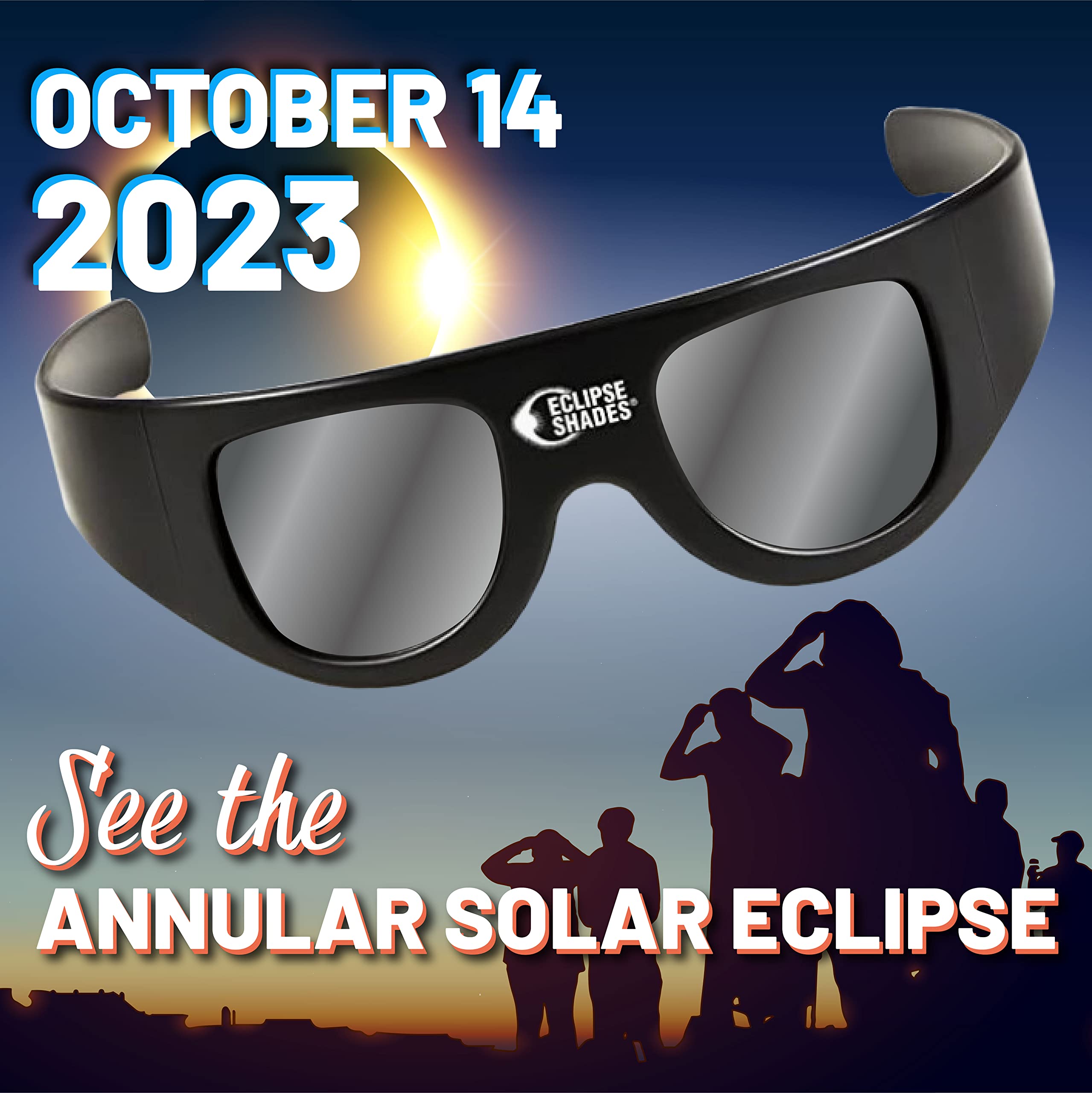 Snapklik.com : Solar Eclipse Glasses, Wrap Around Goggle, CE & ISO ...