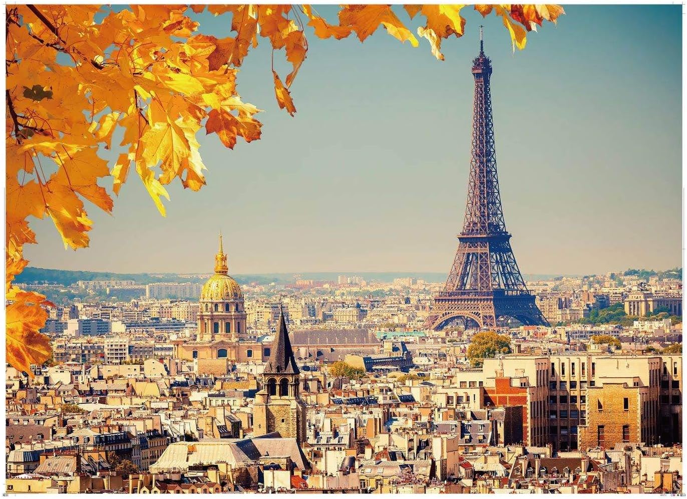 Amazon.com: iLink 1000 Piece Jigsaw Puzzle Eiffel Tower Cardboard ...