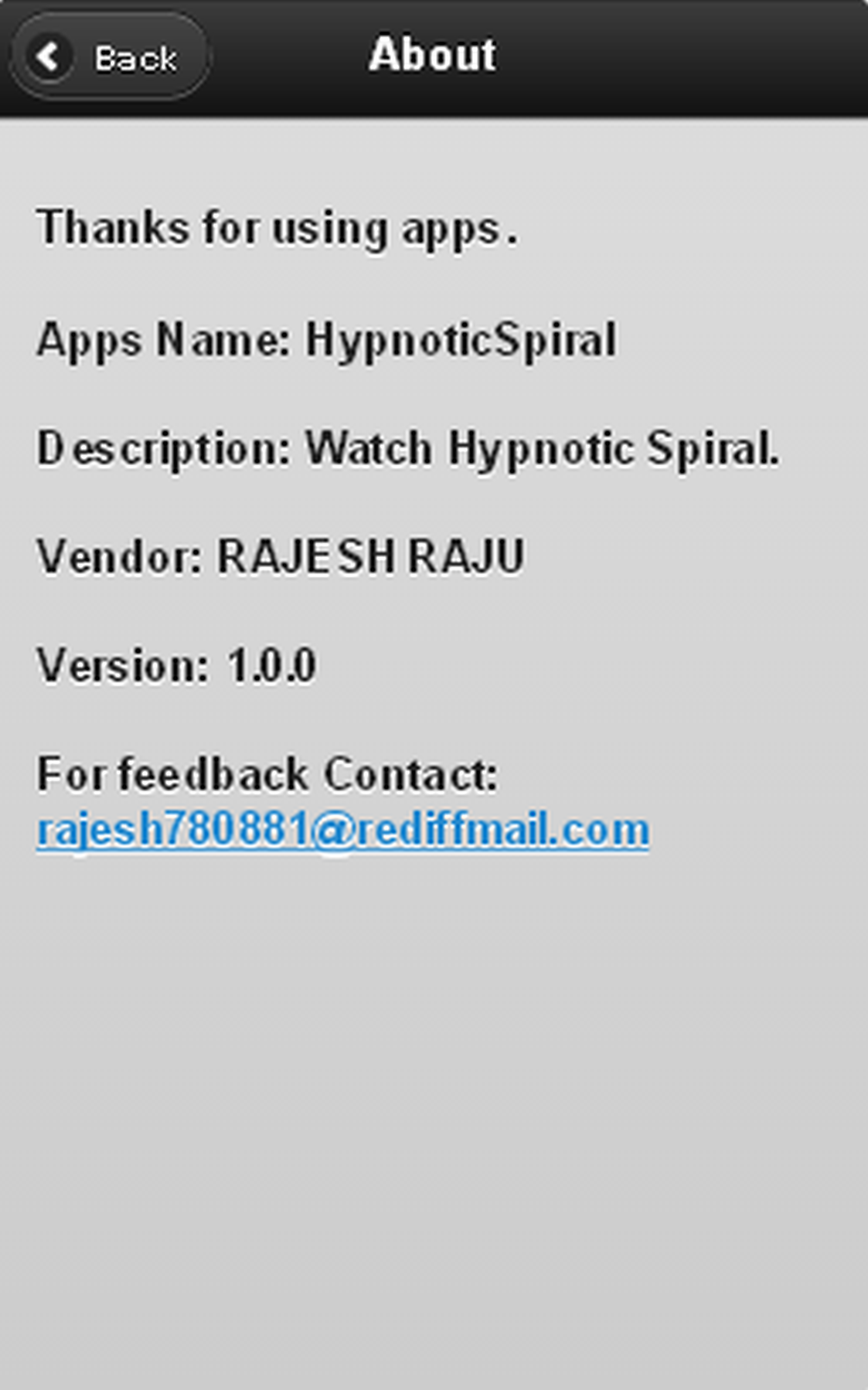 Hypnotic Spiral - App on Amazon Appstore