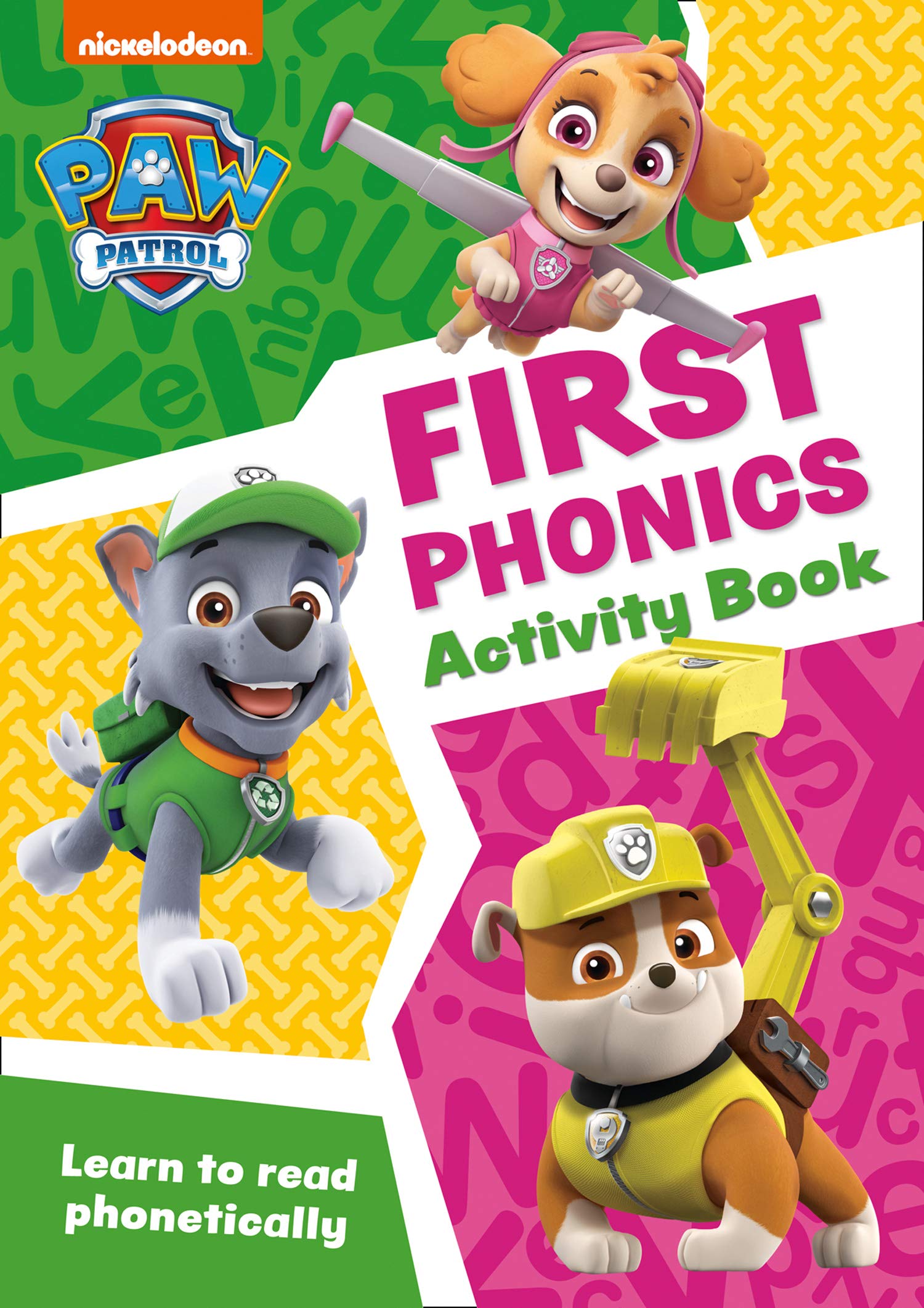Buy PAW Patrol First Phonics Activity Book: Get Ready for School with ...