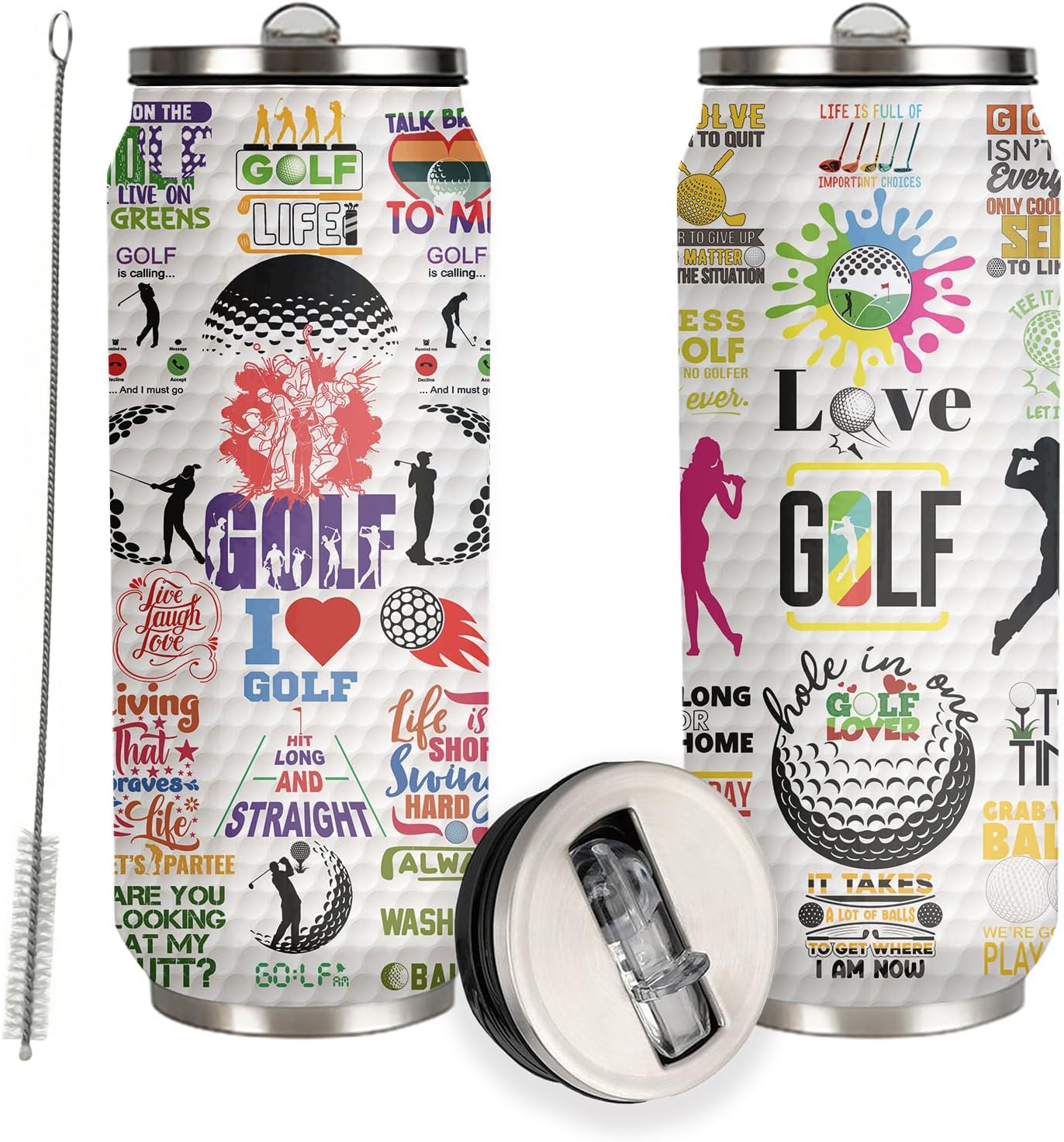 Amazon.com | Fancyfams Funny Golf Gifts for Men - 20oz Stainless Steel ...