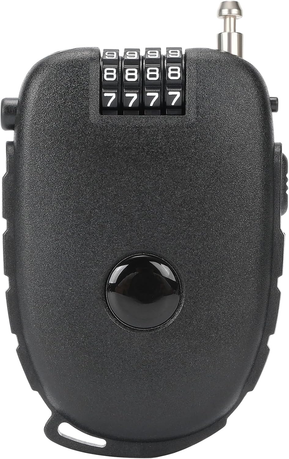 TOKCKYBL 4-Digit Combination Lock with 27.5 Inch Quickly Retractable ...